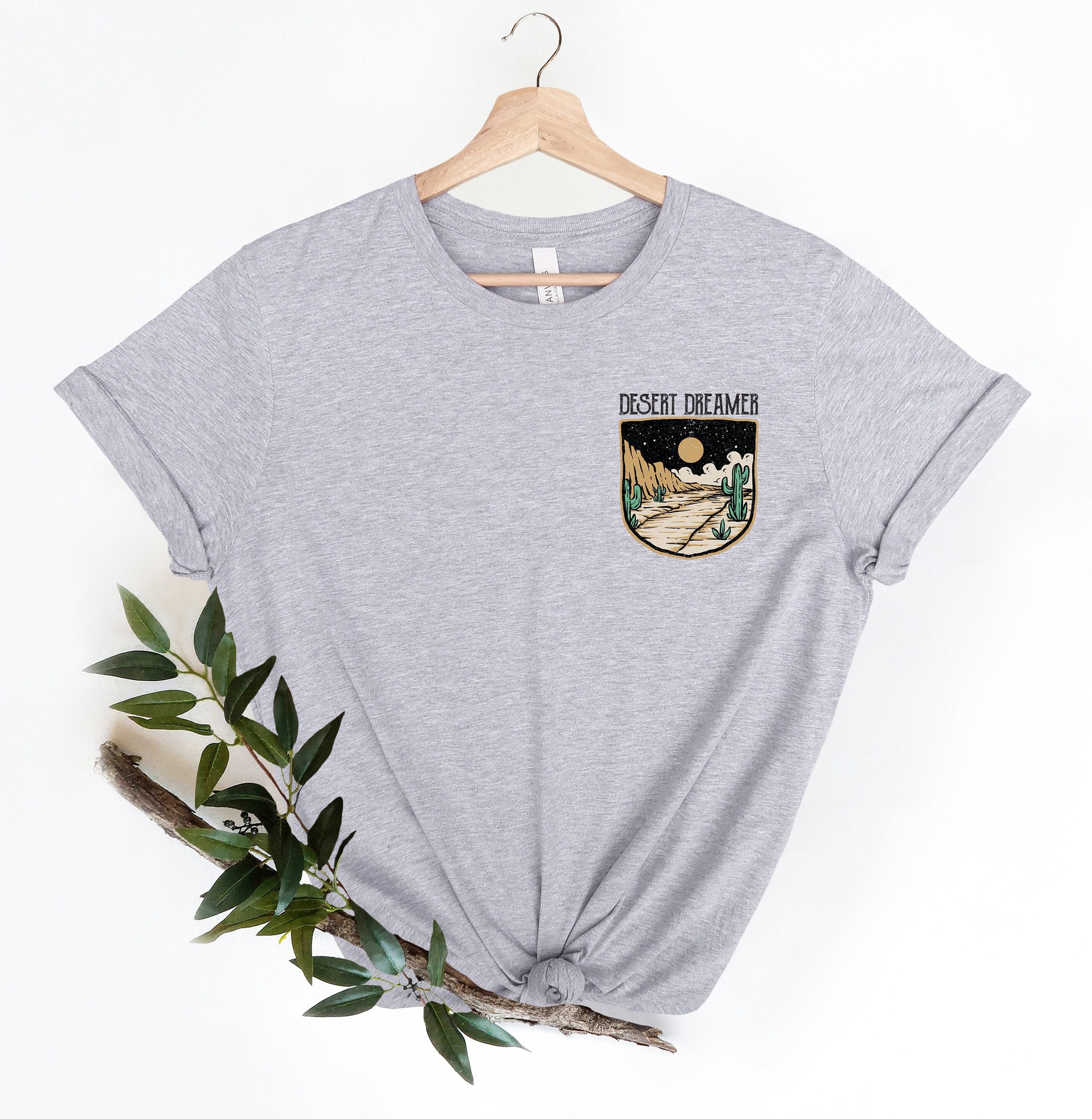 Desert Dreamer Shirt Pocket Size Hiking Tees Boho Shirts Wilderness ...
