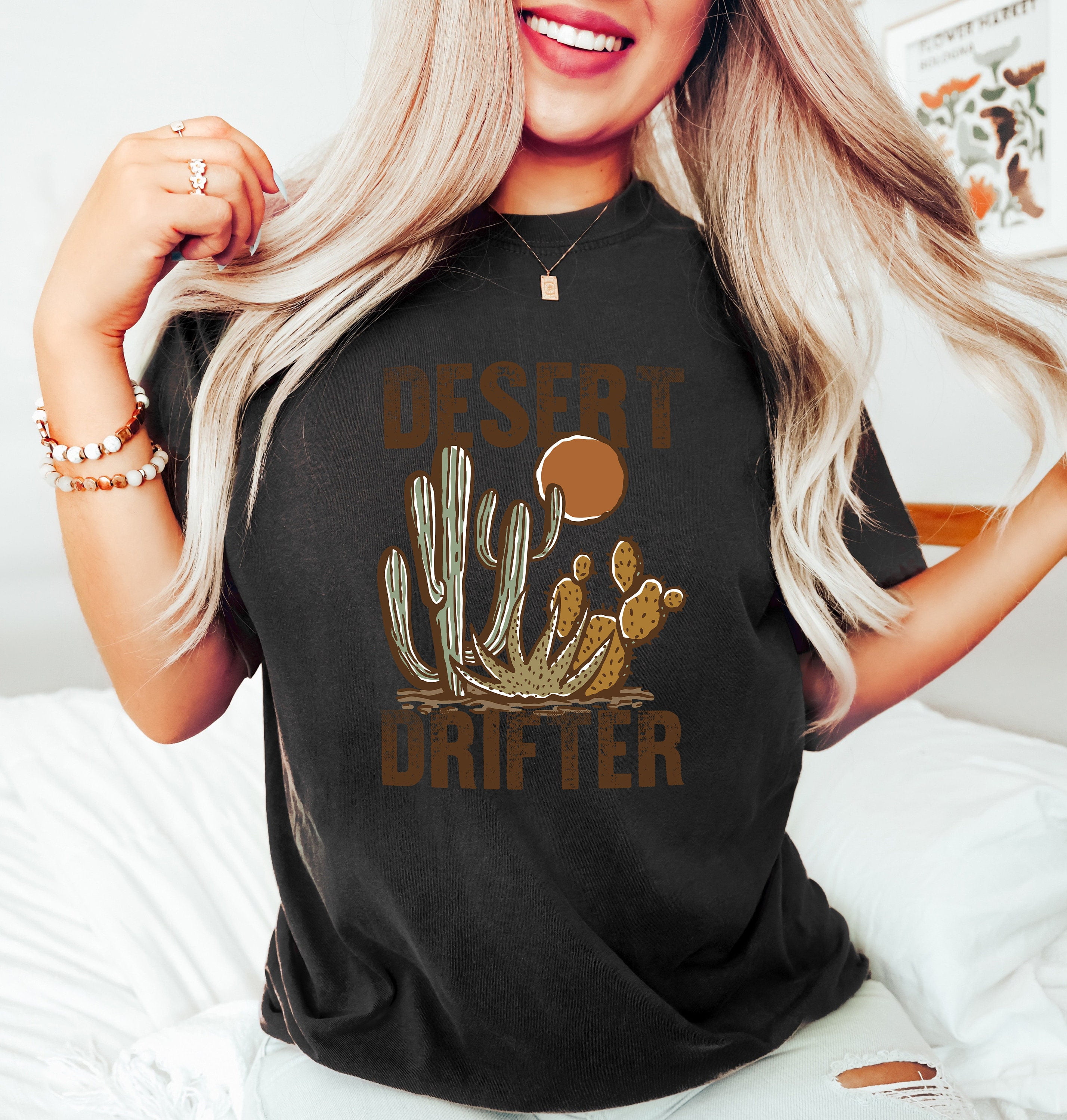 Desert Drifter Shirt Inspired Tee Cowboy Cowgirl T Shirt Adventure ...
