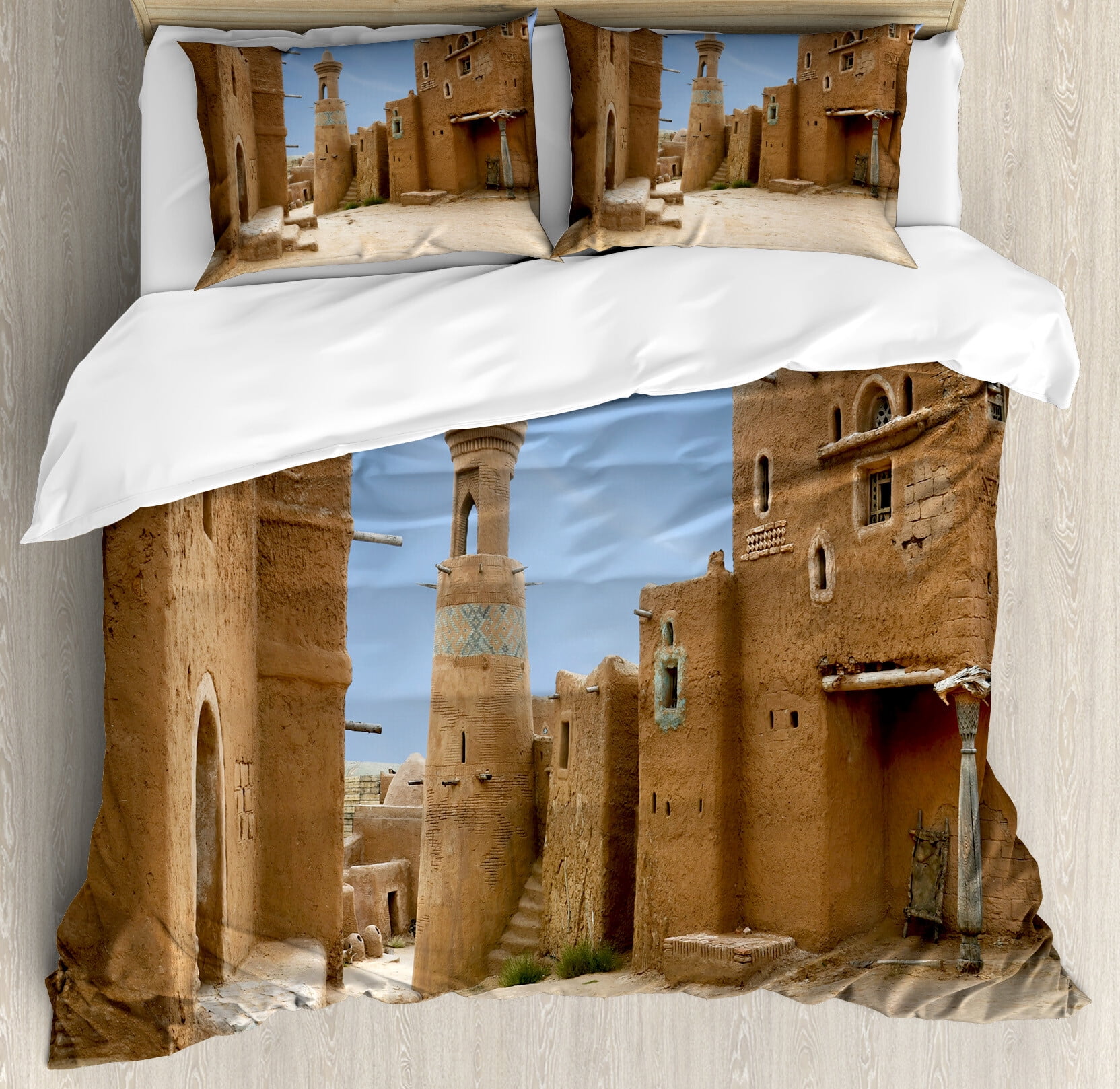 Desert Duvet Cover Set, Sarai Batu Reconstruction of Capital City of ...