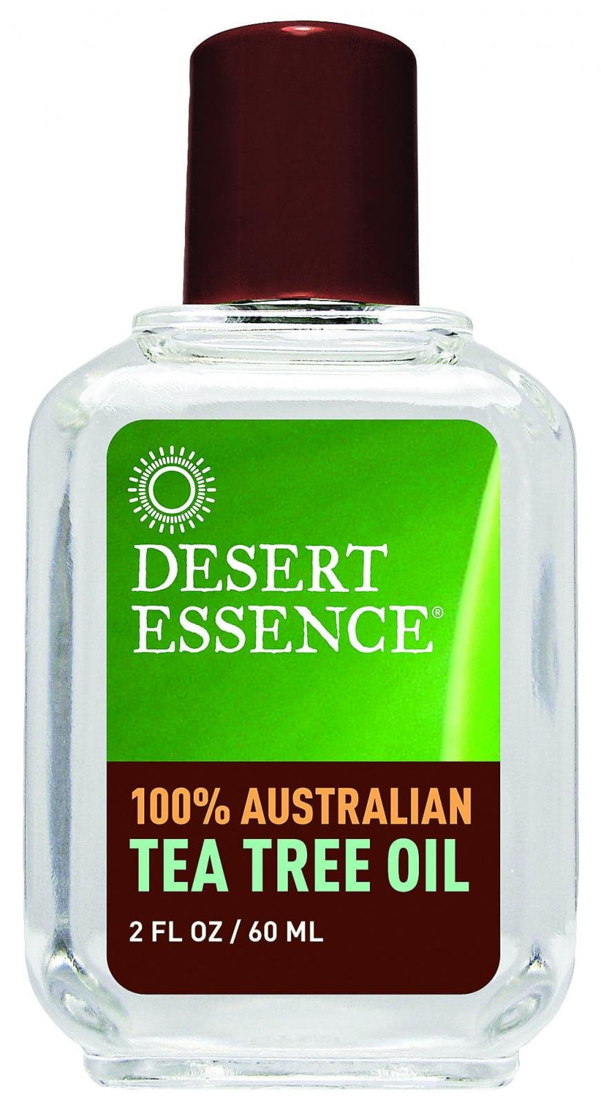 Desert Essence 100 Percent Pure Australian Tea Tree Oil, 2 Ounce - 3 ...
