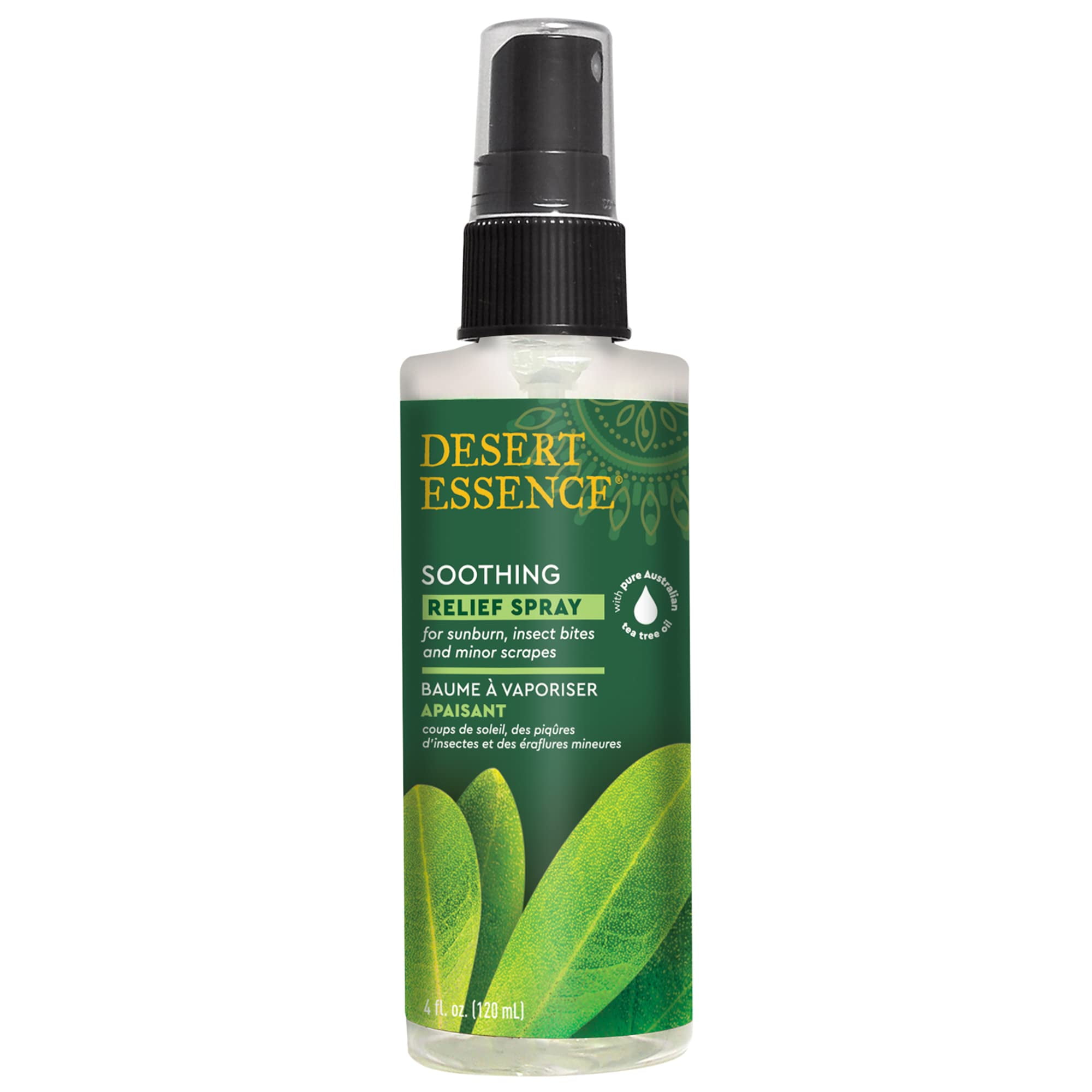 Desert Essence Relief Spray STF9 - 4 Fl Oz - Eco-Harvest Tea Tree Oil ...