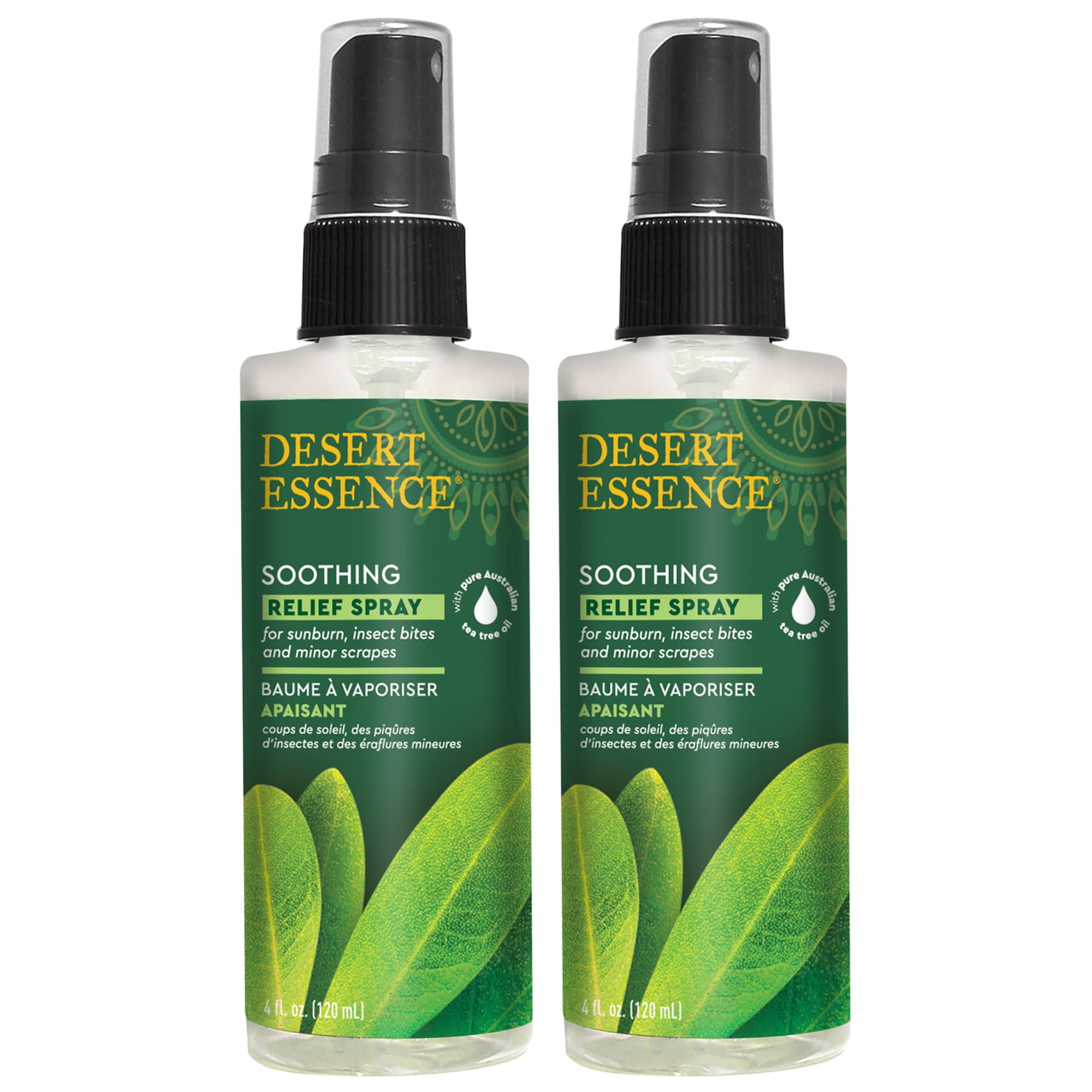 Desert Essence Relief Spray YYF14 - 4 Fl Ounce - Pack of 2 - Eco ...