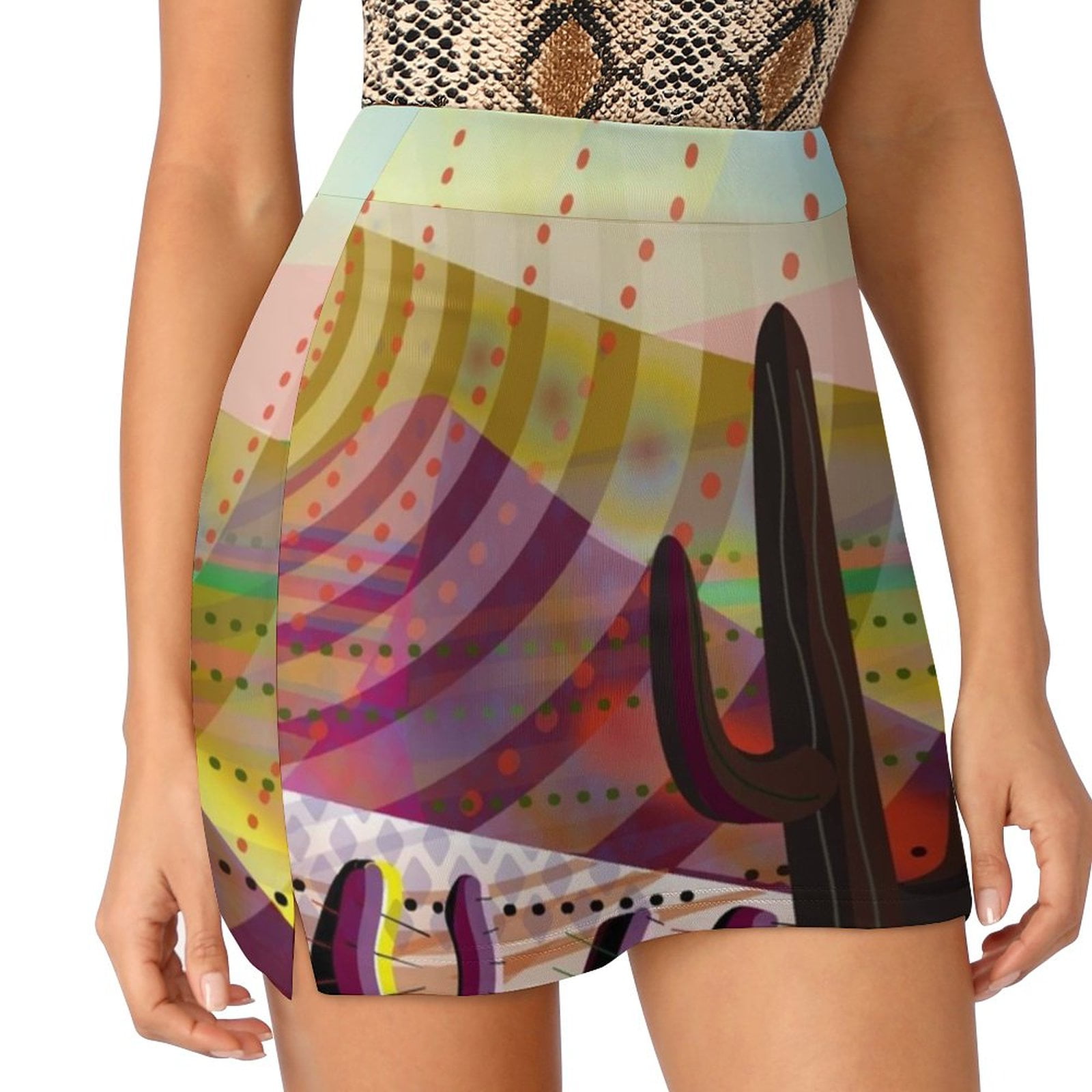 Desert Eye Women's skirt Mini Skirts A Line Skirt With Hide Pocket ...