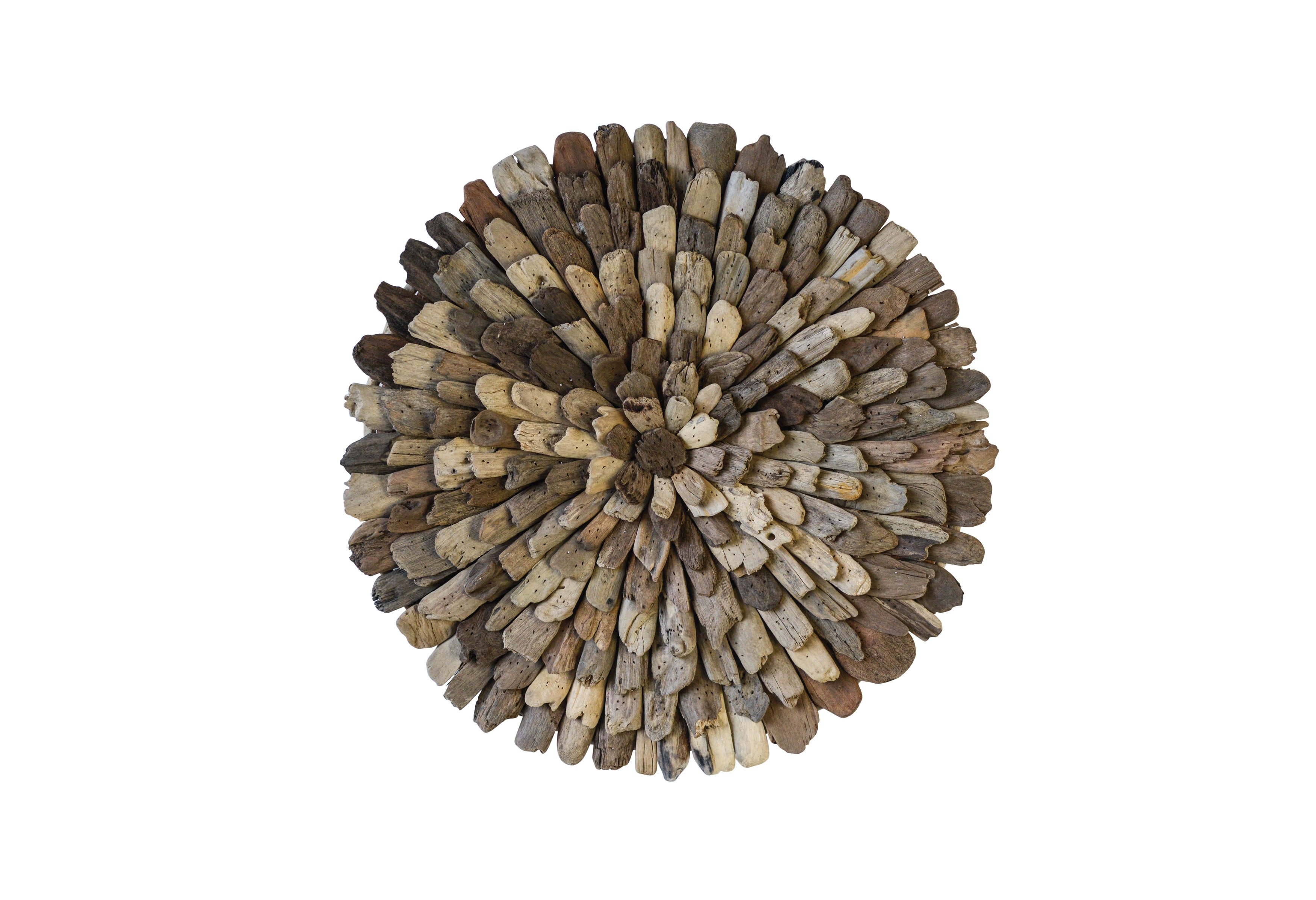 Desert Fields Round Driftwood Wall Décor, 23" x 3", Natural - Walmart.com