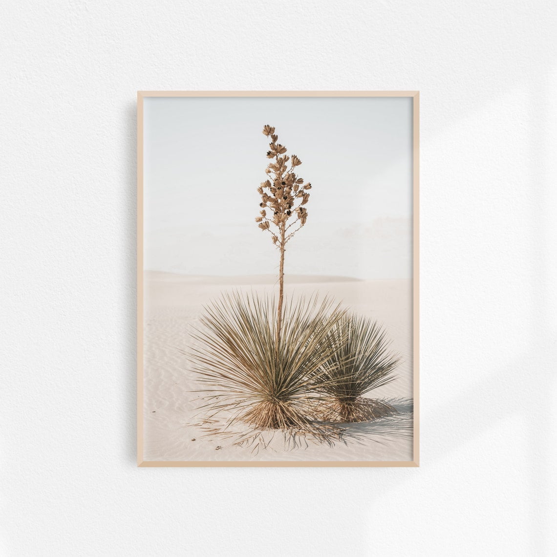 Desert Flower Printable Art Neutral Desert Wall Art, Desert Cactus Wall ...