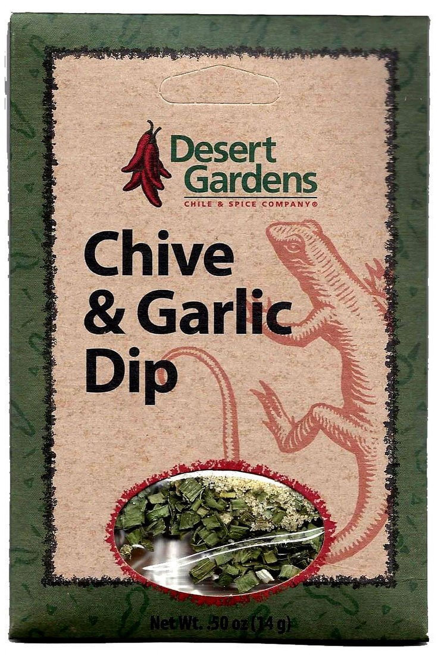 Desert Gardens Chive & SAF21 Garlic Dip Mix (Pack of 4) - Walmart.com