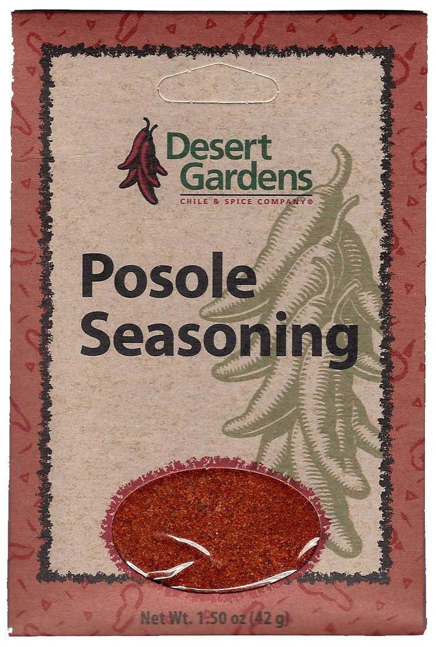 Desert Gardens Posole Seasoning Mix (Pack BSL1 of 4) - Walmart.com