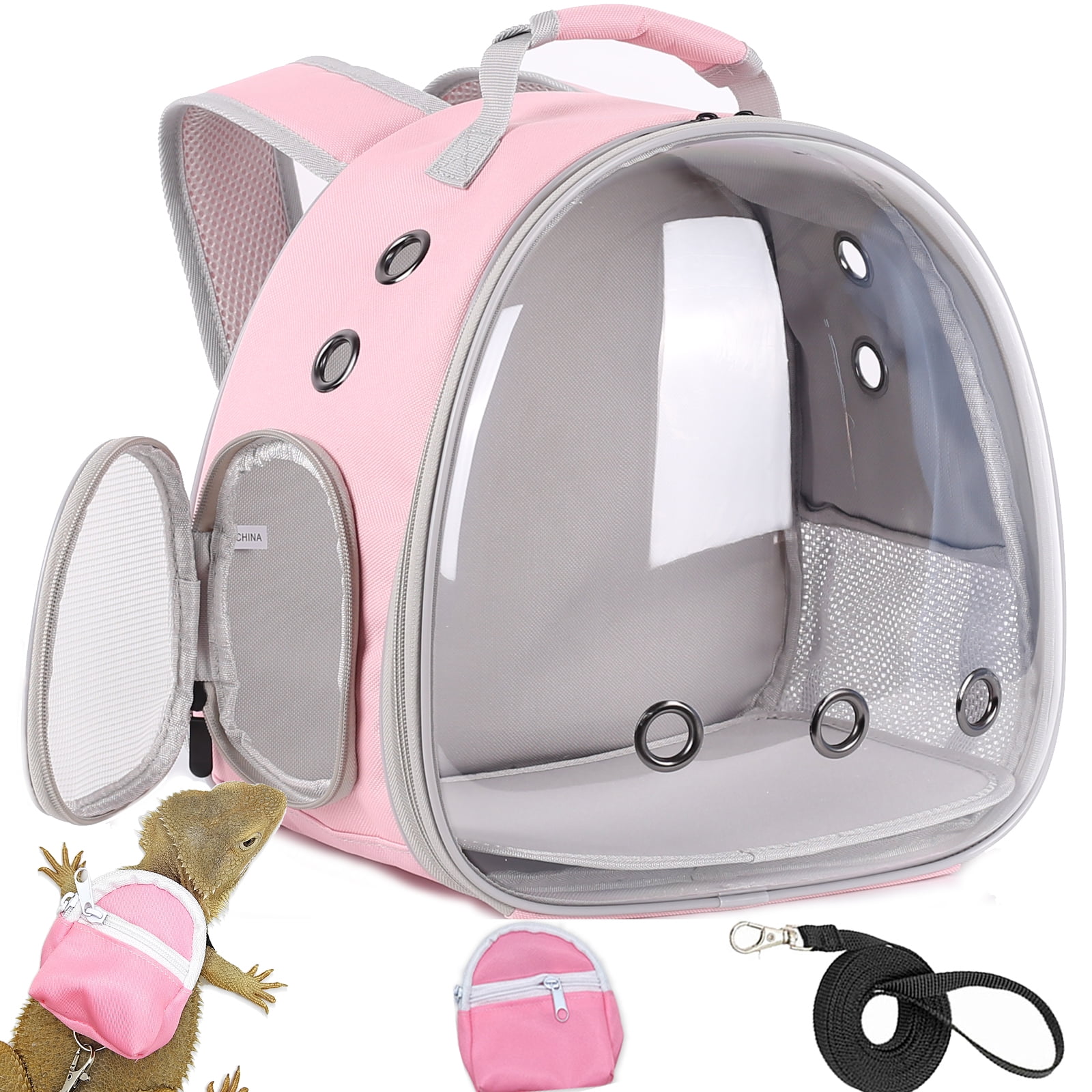 Desert Iguana Backpack Carrier,Bearded Dragon Portable Backpack Carrier ...