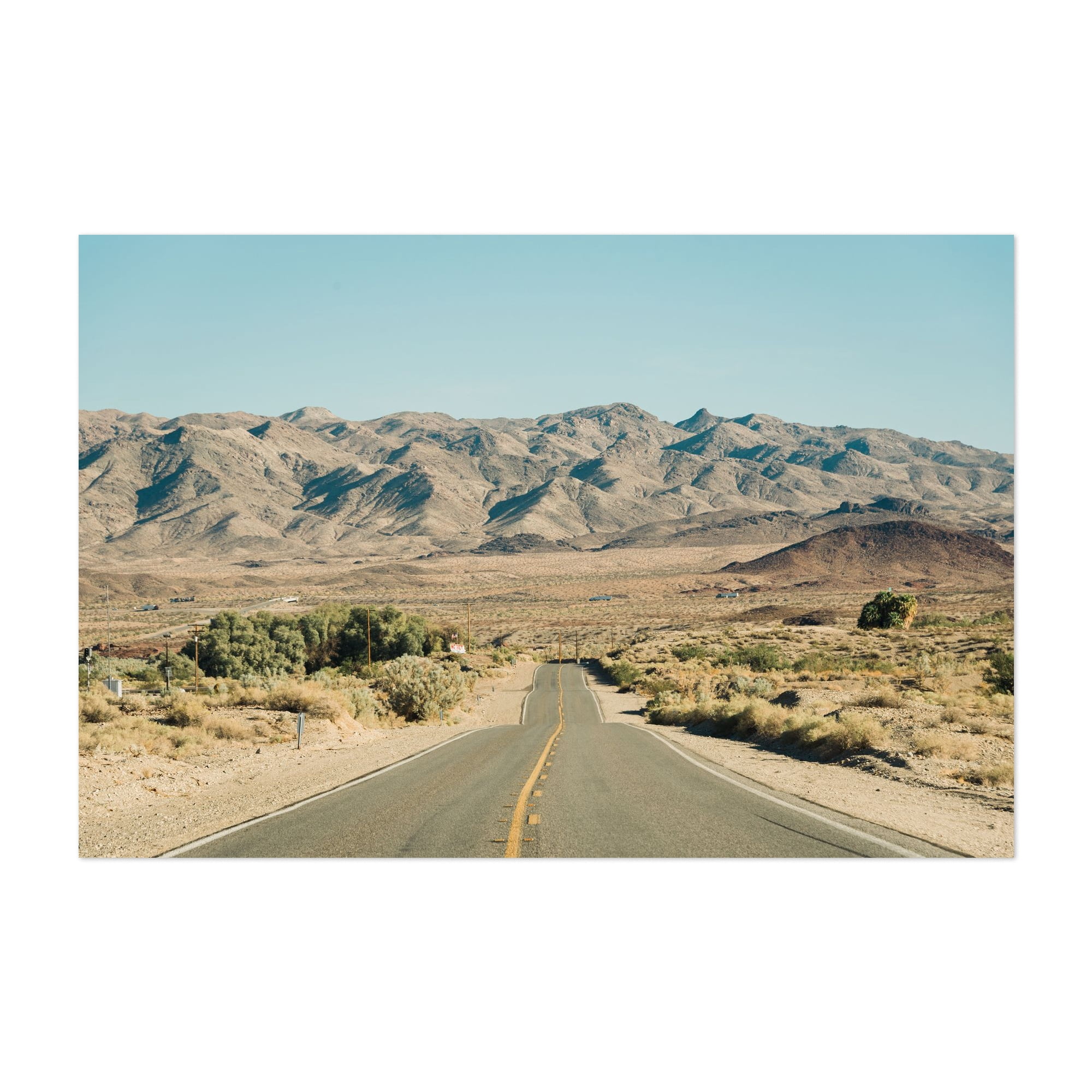 Desert Landscape, Route 66 - California Photography Desert Landscape ...