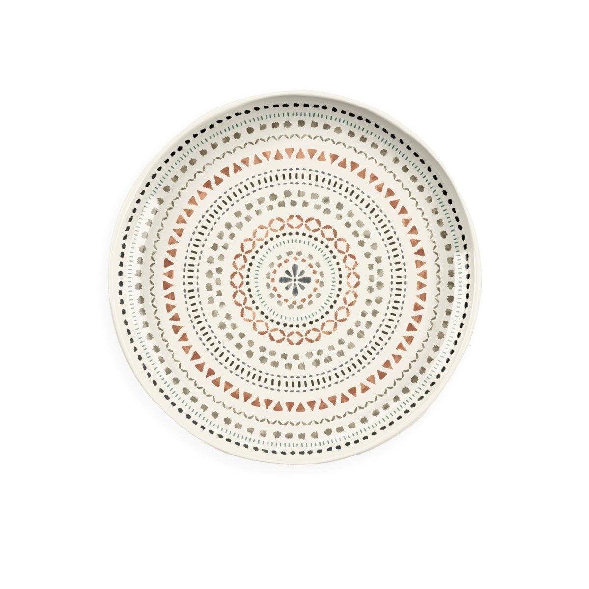 Desert Mandala Salad, Planta Matte, 8.5", Set of 6 - Walmart.com