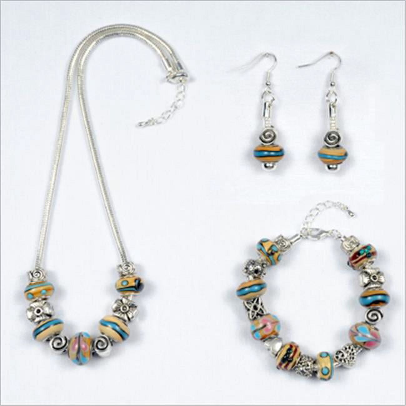 Desert Oasis Glass Bead Set, 3 Piece - Walmart.com