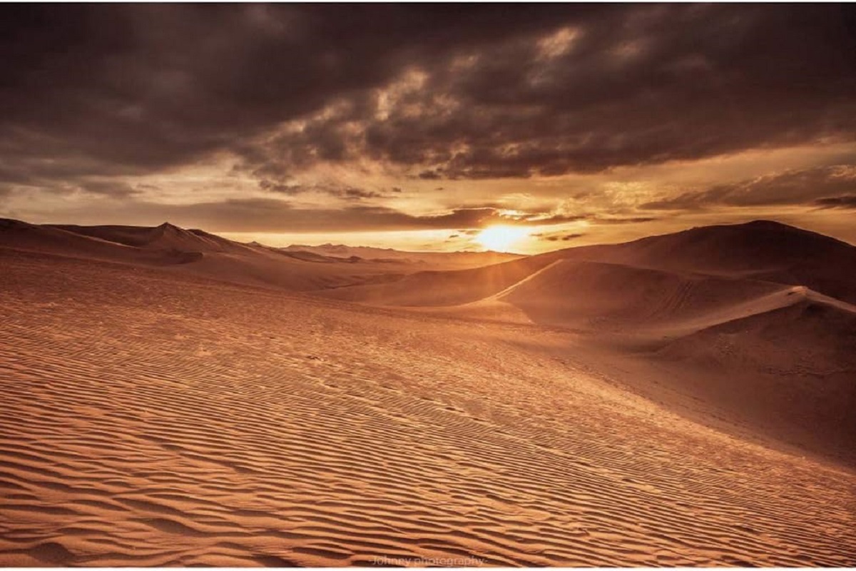 Desert Photography Backdrop Sand Dune Dusk Wild West Sky Landscape Background For Mysterious ...