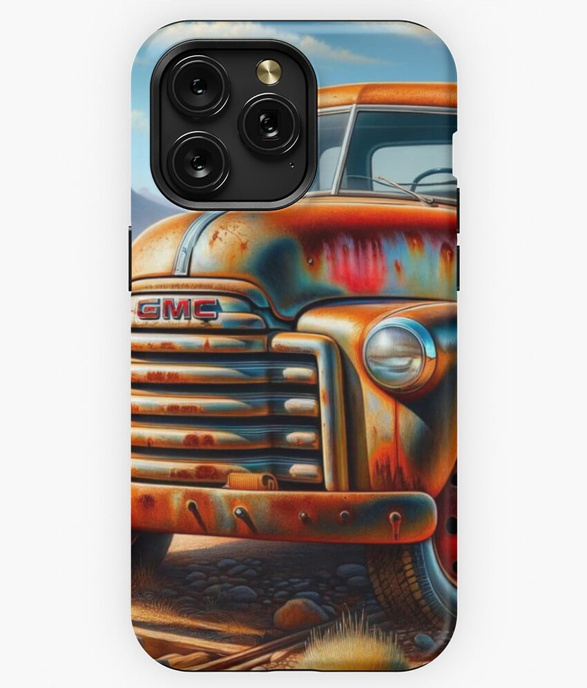 Desert Relic Vintage GMC Truck M725 Phone Case for iPhone 17 16 15 14 ...