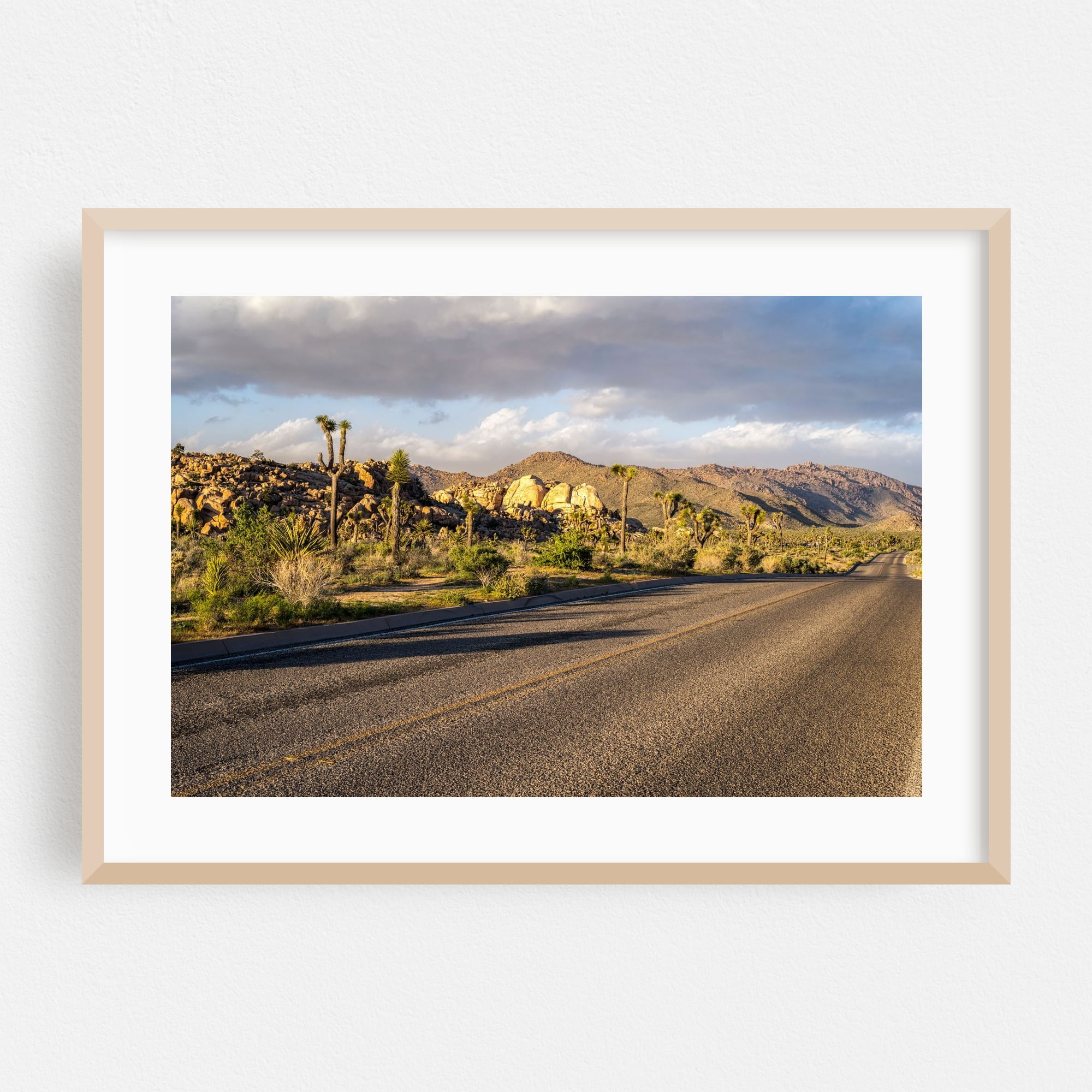 Desert Road Serenity - Joshua Tree California Photography Desert Landscape Nature Scenic ...