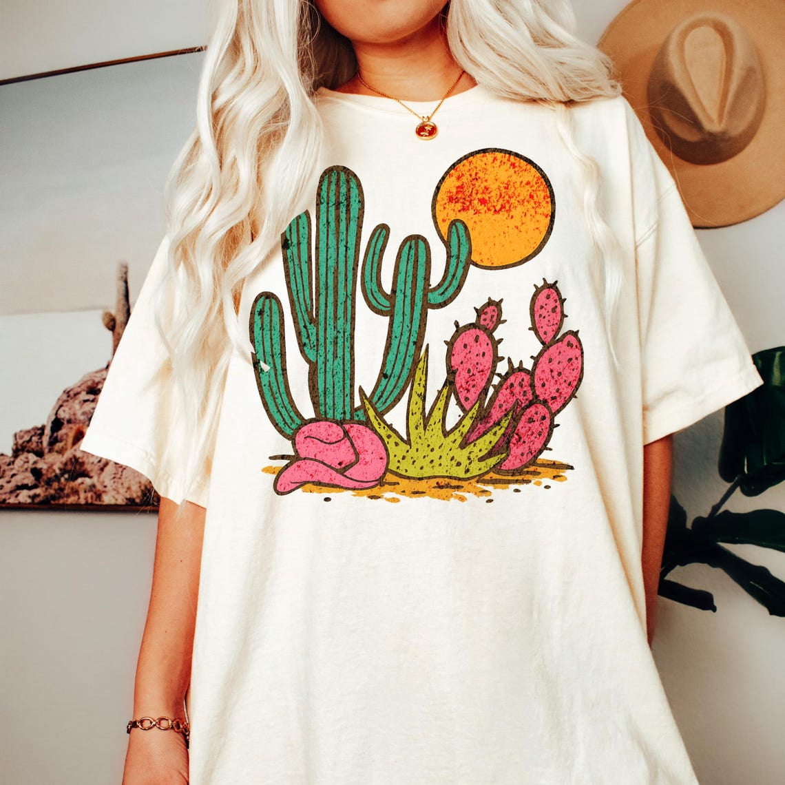 Desert Rodeo Country Western Graphic T Shirt - Walmart.com