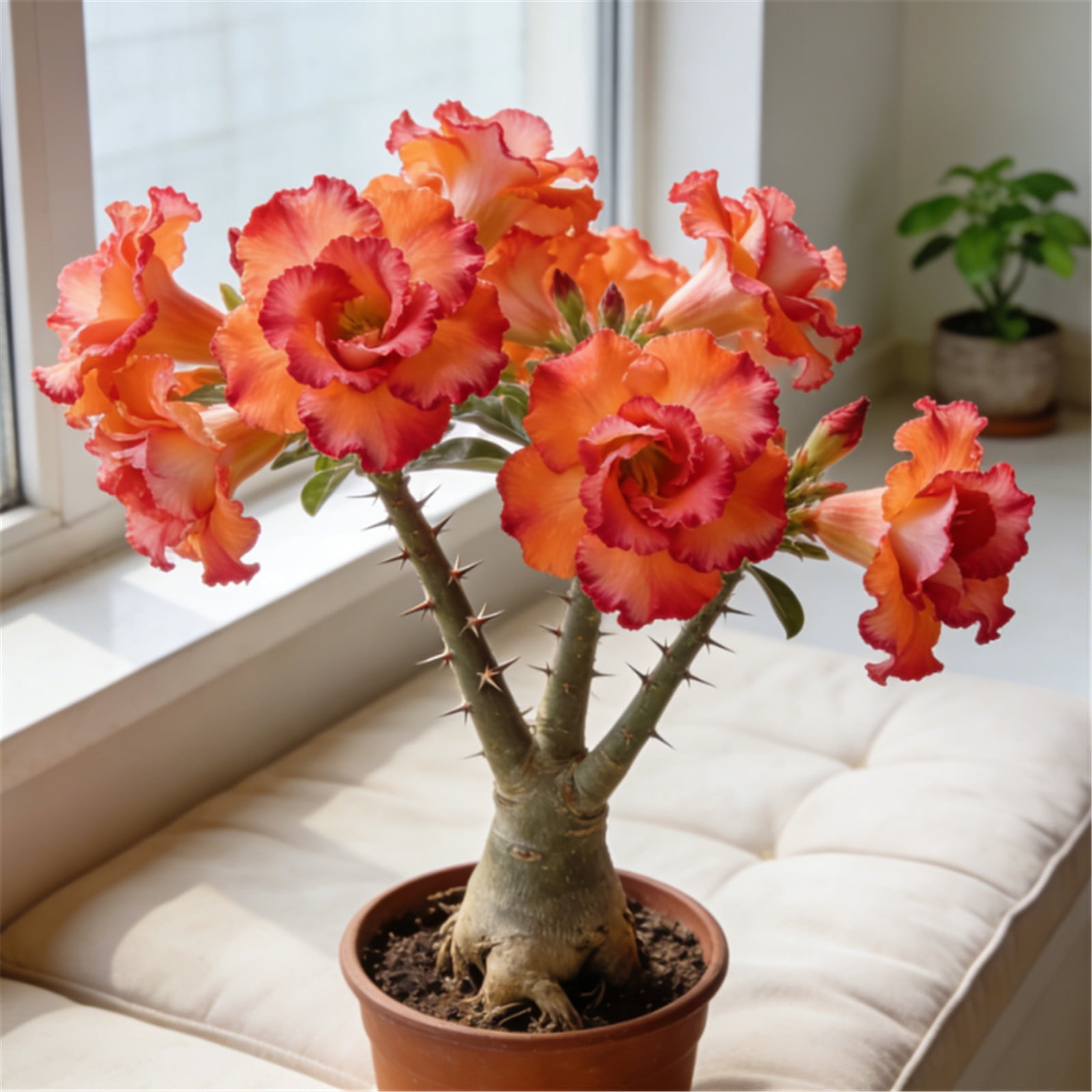 Desert Rose Bulbs Planting Ornamental Home Perennial Hard-Resistant ...