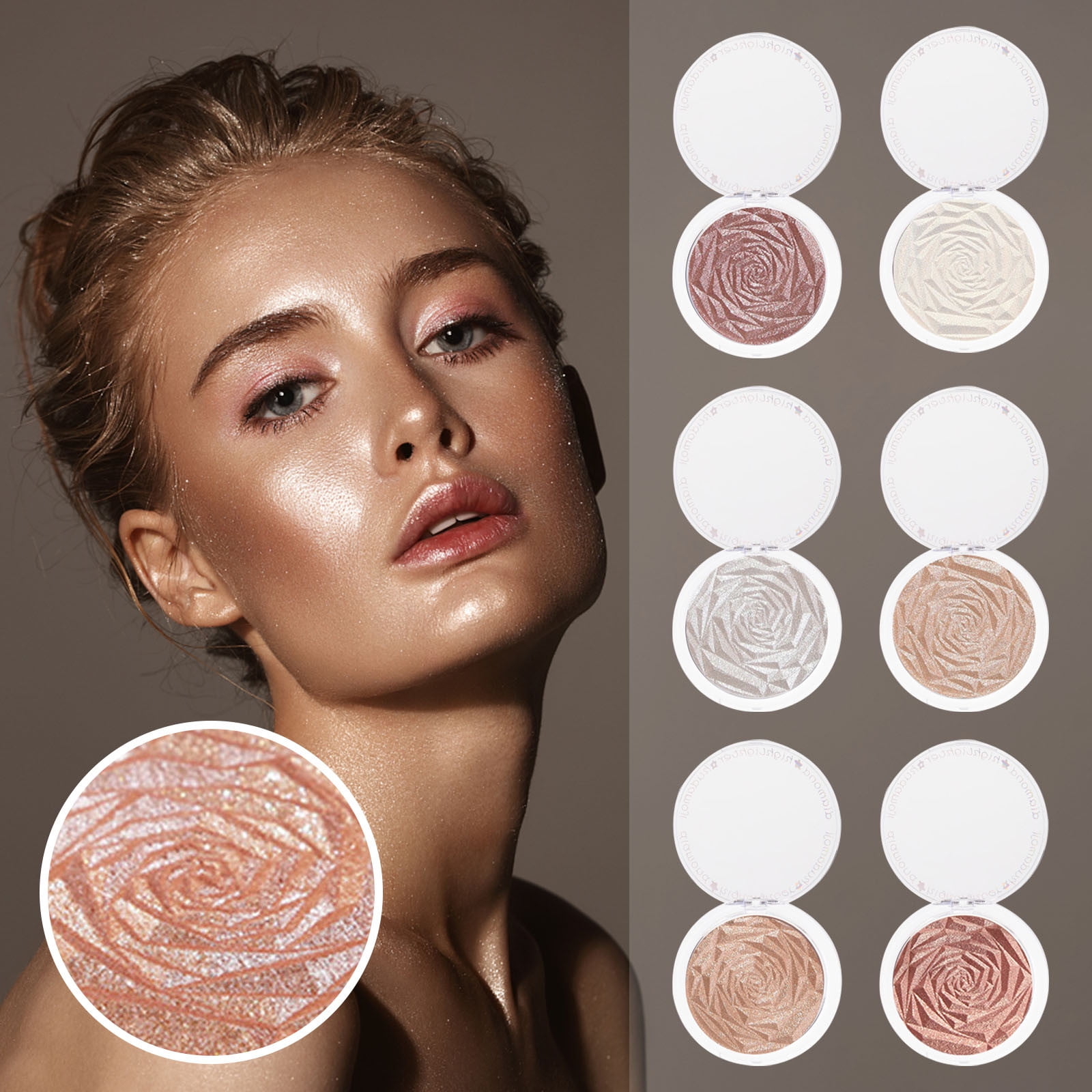 Desert Rose Diamond Highlights, Beautify The Profile, Glitter Facial ...