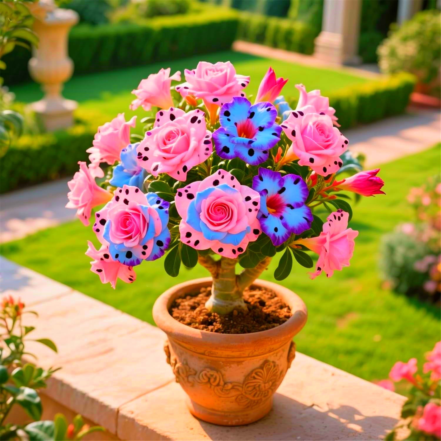 Desert Rose For Planting-Easy Planting-Perennial-Gardens Decoration ...