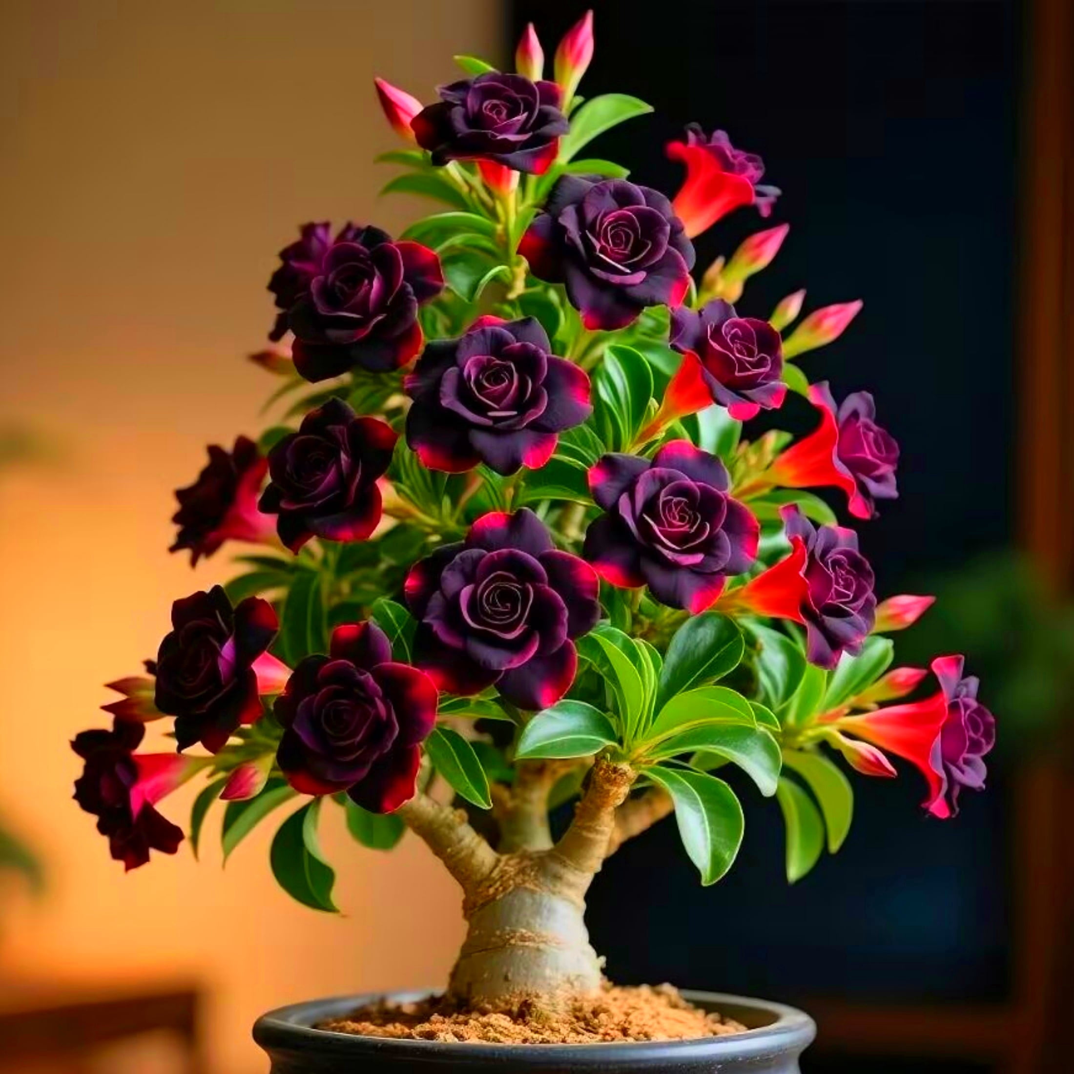Desert Rose For Planting-Easy Planting-Perennial-Gardens Decoration ...