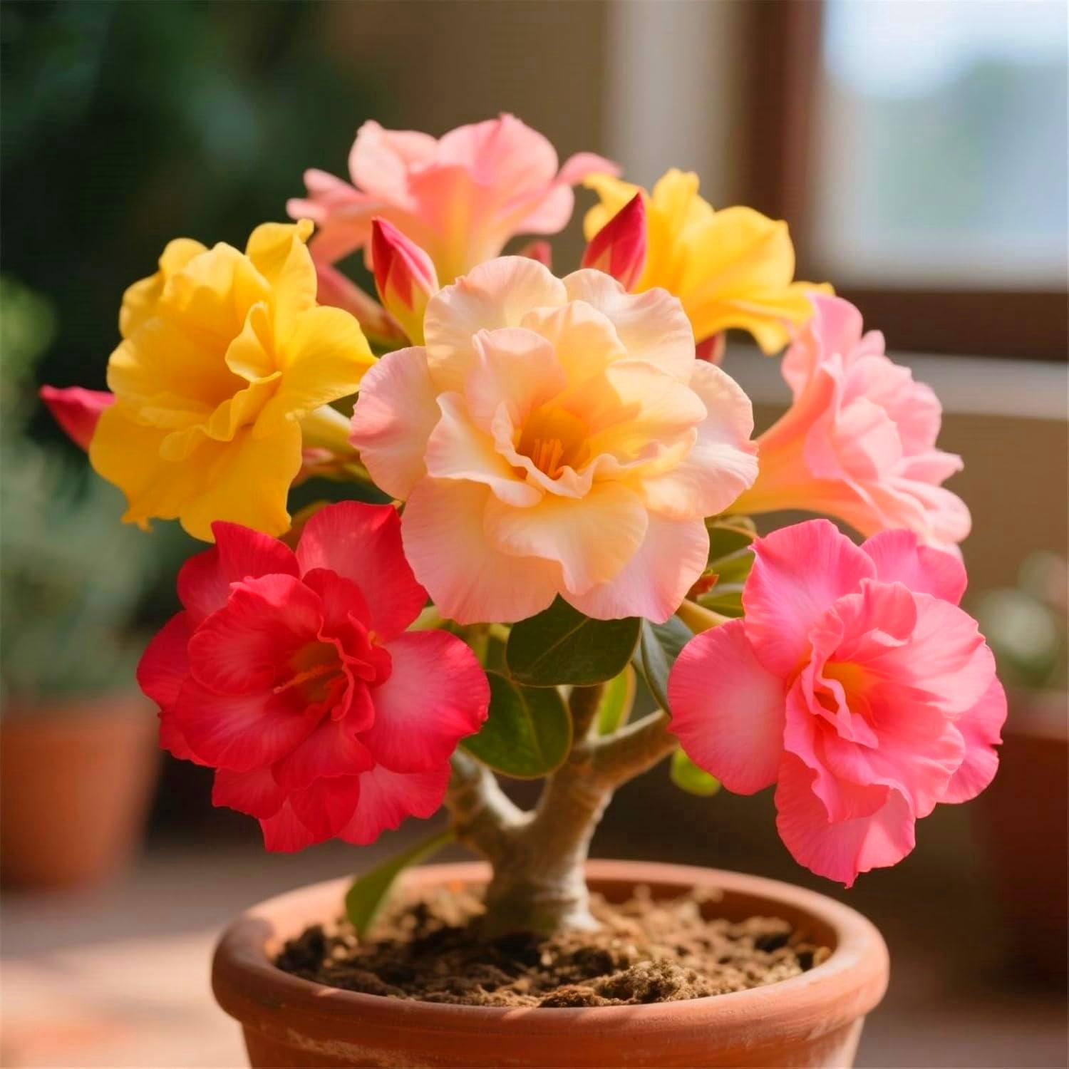 Desert Rose For Planting-Easy Planting-Perennial-Gardens Decoration ...