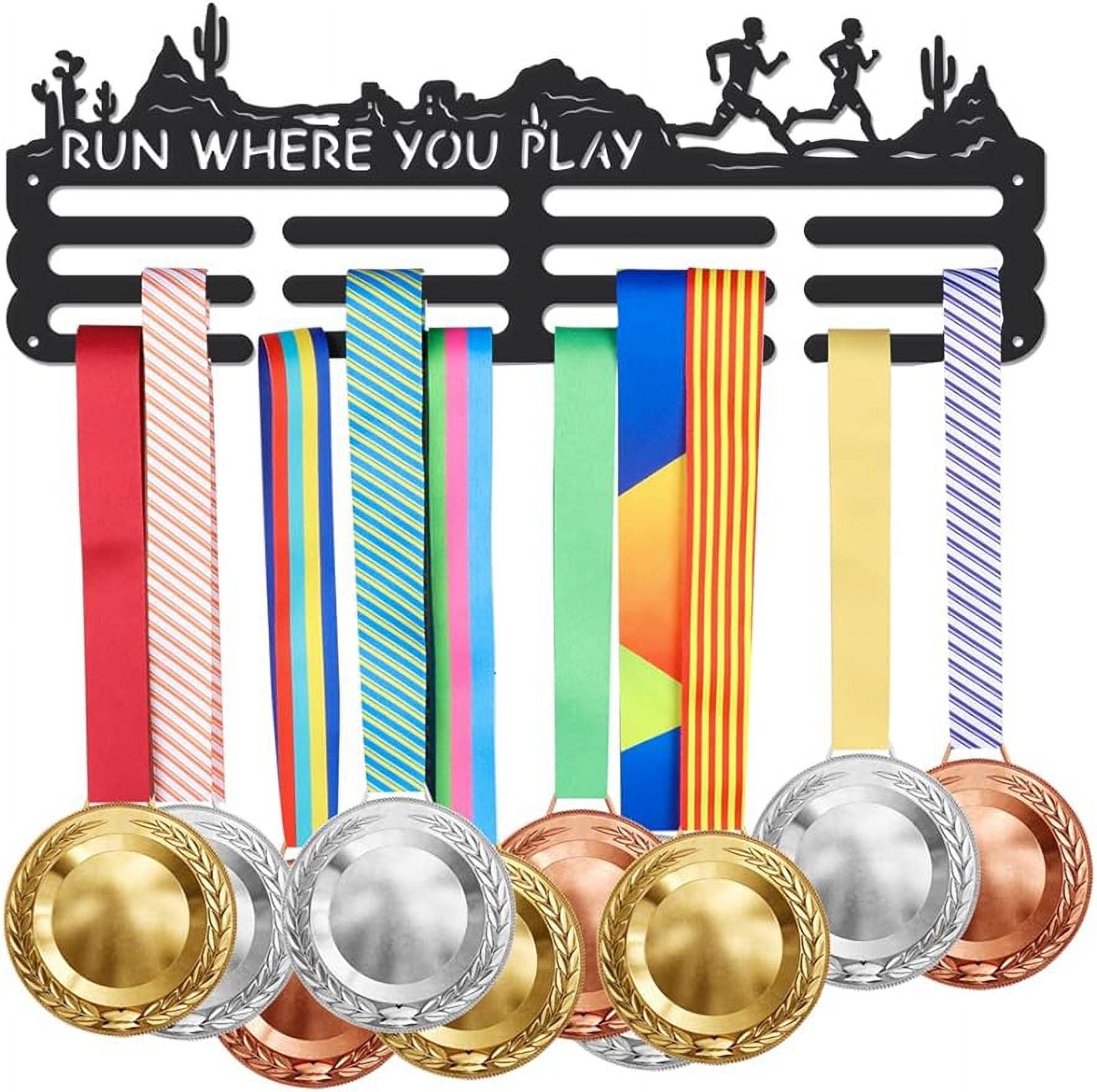 Desert Running Medal Holder Cactus Landscape Medals Display Run Where ...