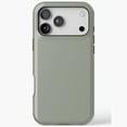 Desert Sage Grey Green Solid Tone Phone Case 11 through 17 Pro Max ...