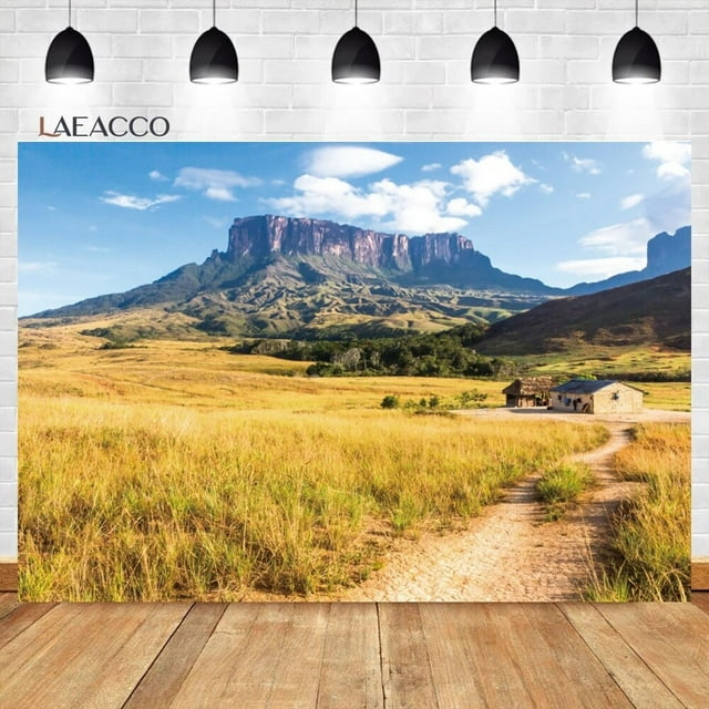 Desert Sand Dune Backdrop Wild West Blue Sky Landscape Mysterious ...