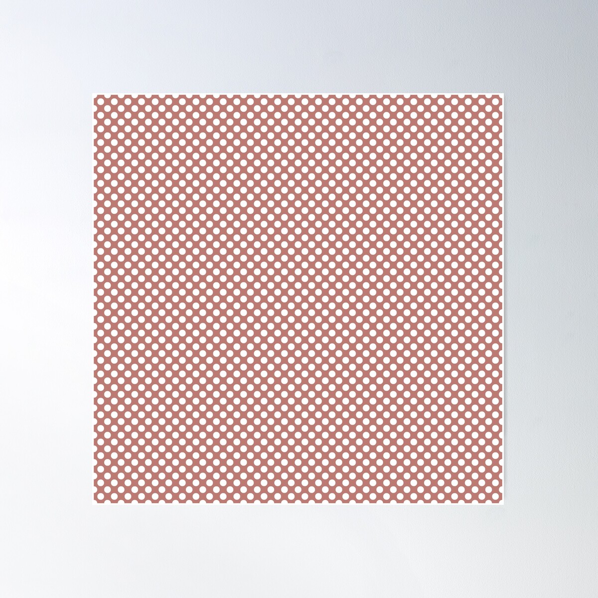 Desert Sand Polka Dots Poster Wall Art, Modern Wall Decor For Living ...