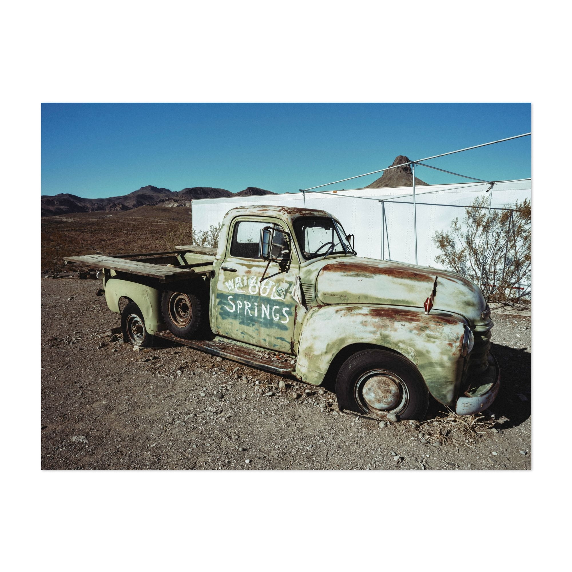 Desert Sentinel - Photography Vintage Desert Classic Car Rustic Route ...
