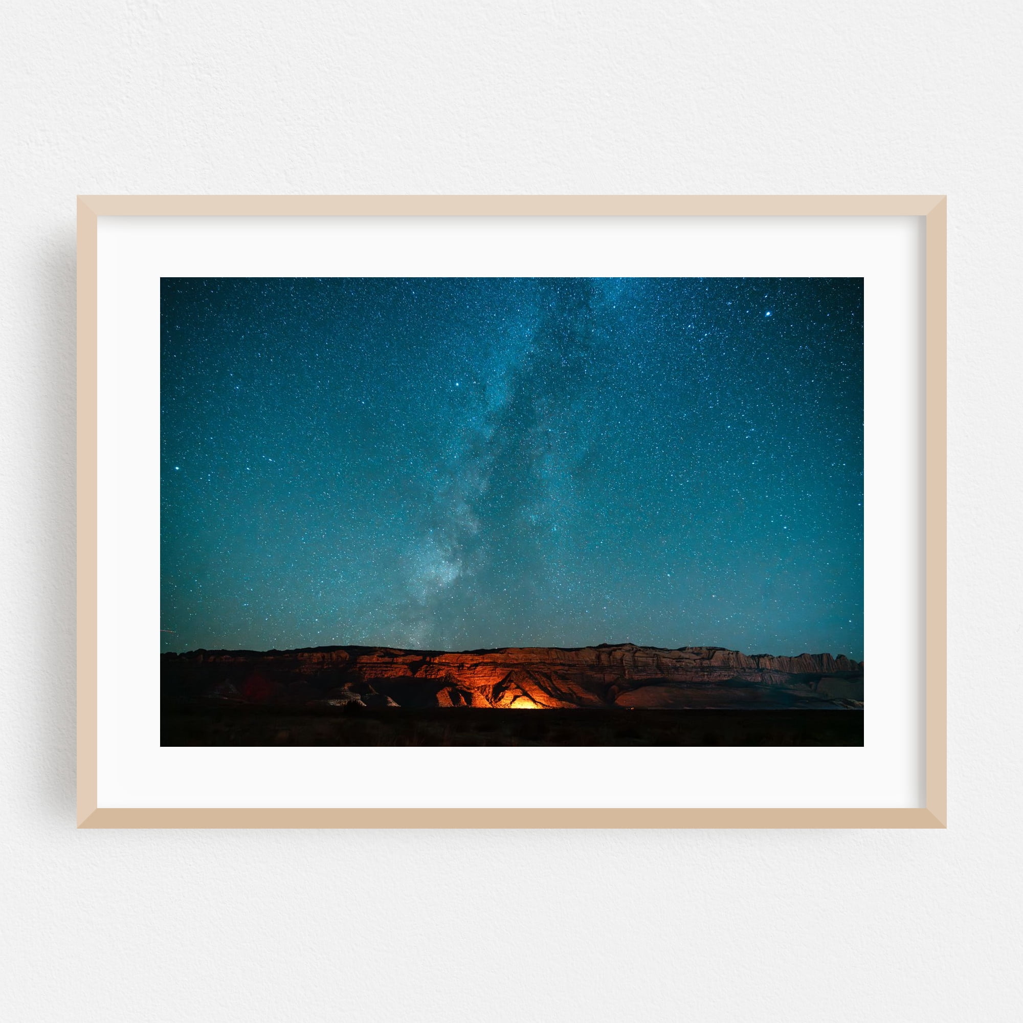 Desert Sky Horizontal - Moab Utah Photography Night Sky Stars Milky Way ...