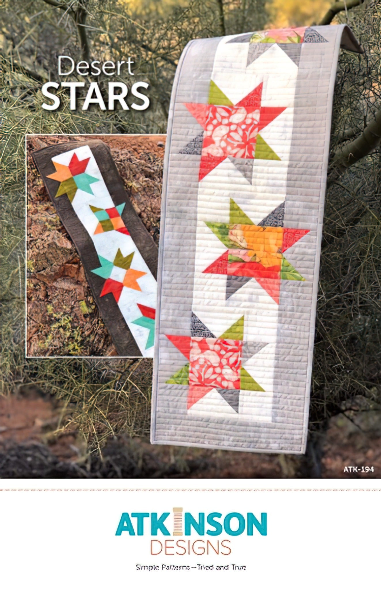 Desert Stars Quilt Pattern by Atkinson Designs ATK-194 - Walmart.com
