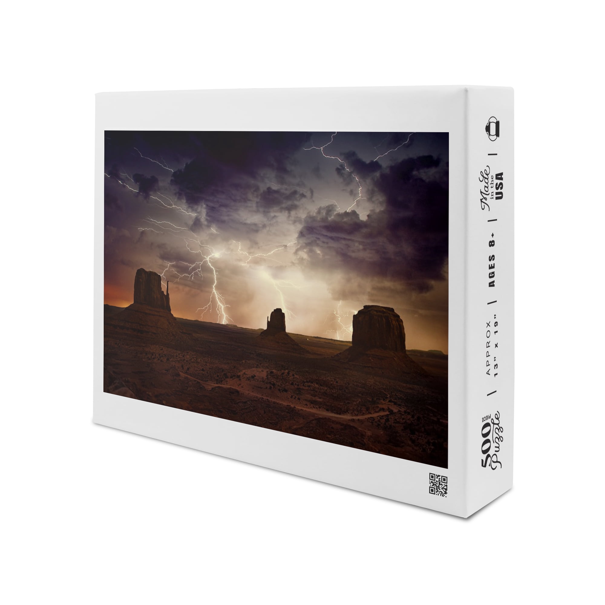 Desert Storm, Lightning Strikes (19x27 inches, Premium 500 Piece Jigsaw ...