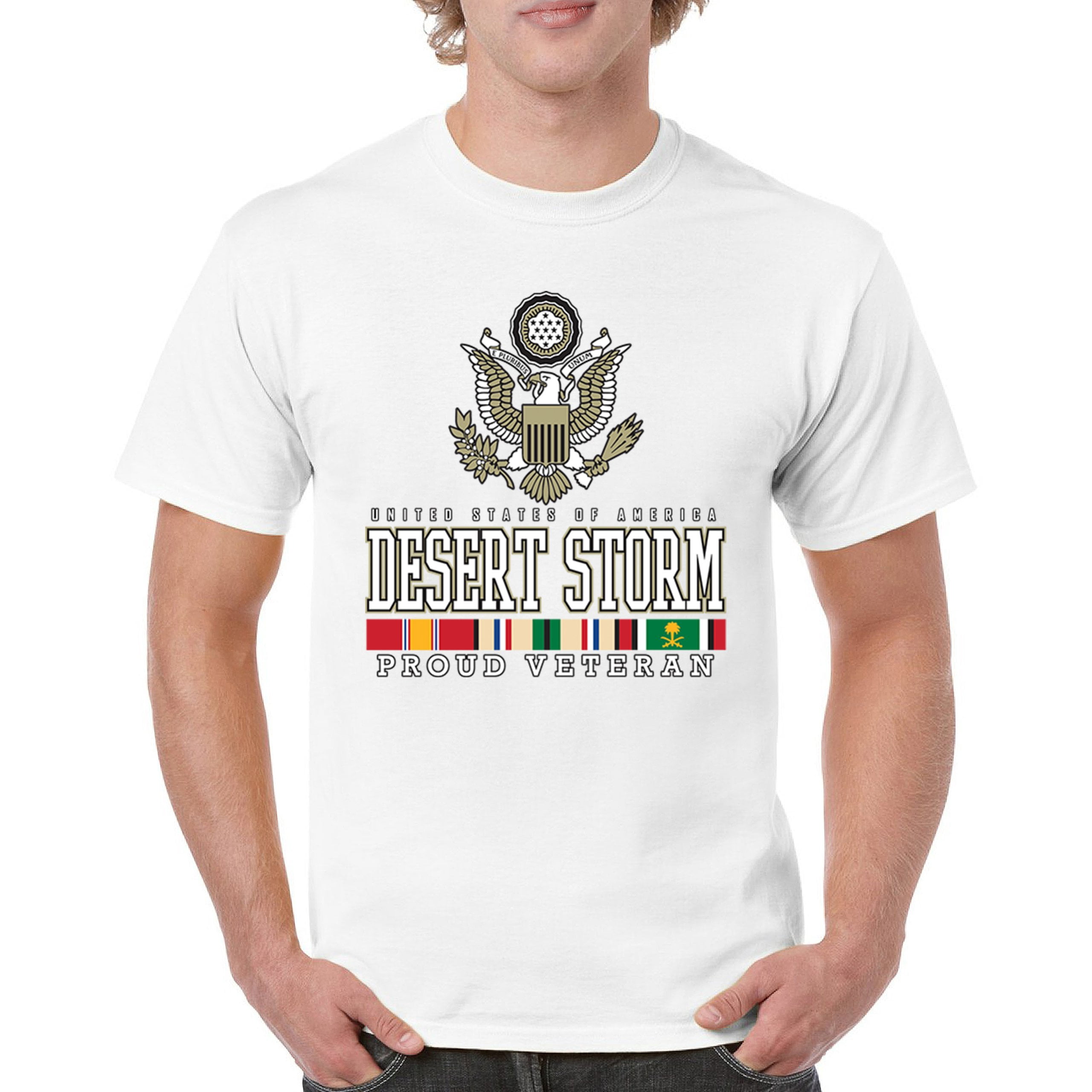 Desert Storm Proud Veteran T-shirt American Army Gulf War Operation ...