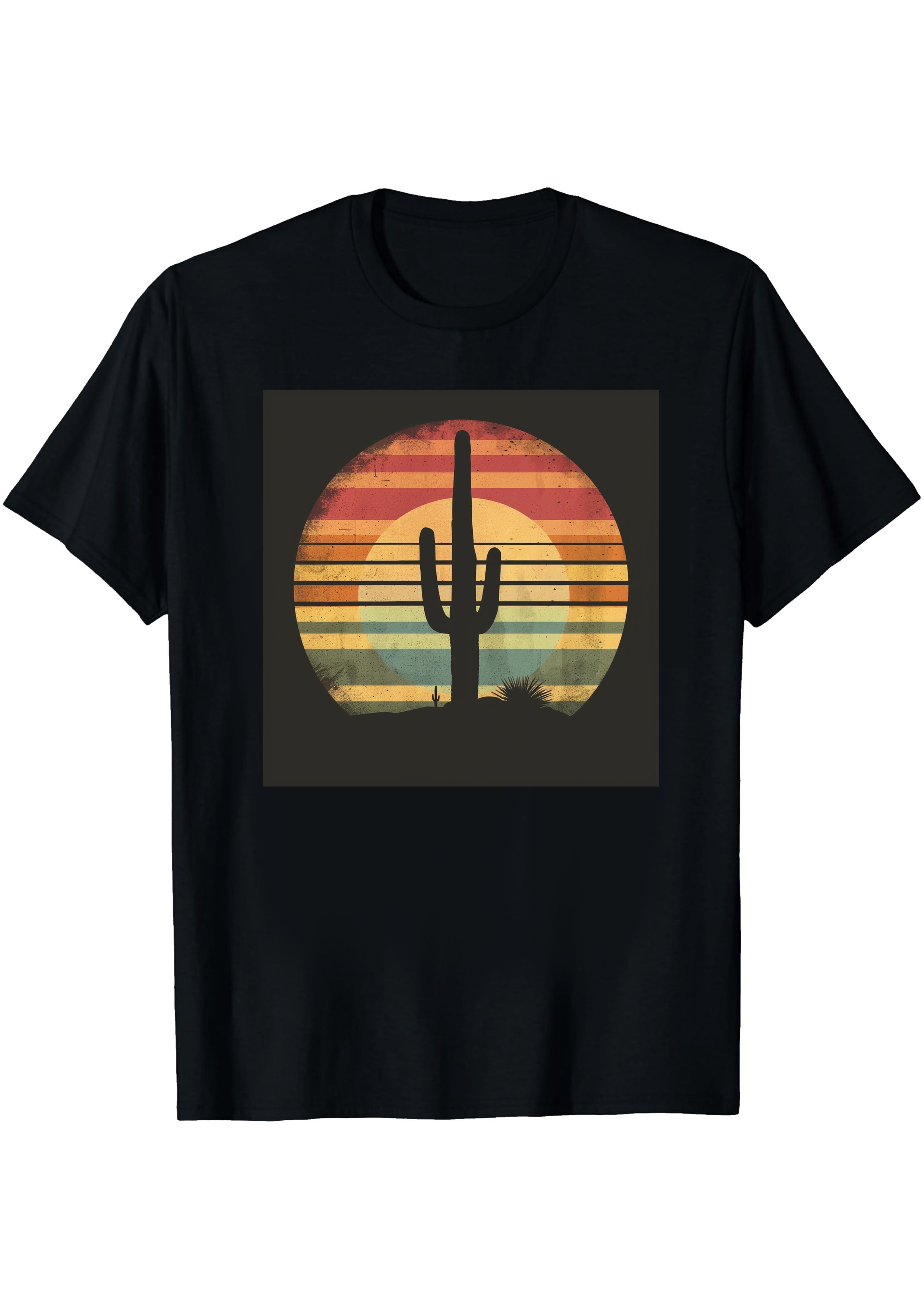 Desert Sun: Abstract Sunset T-shirt - Walmart.com
