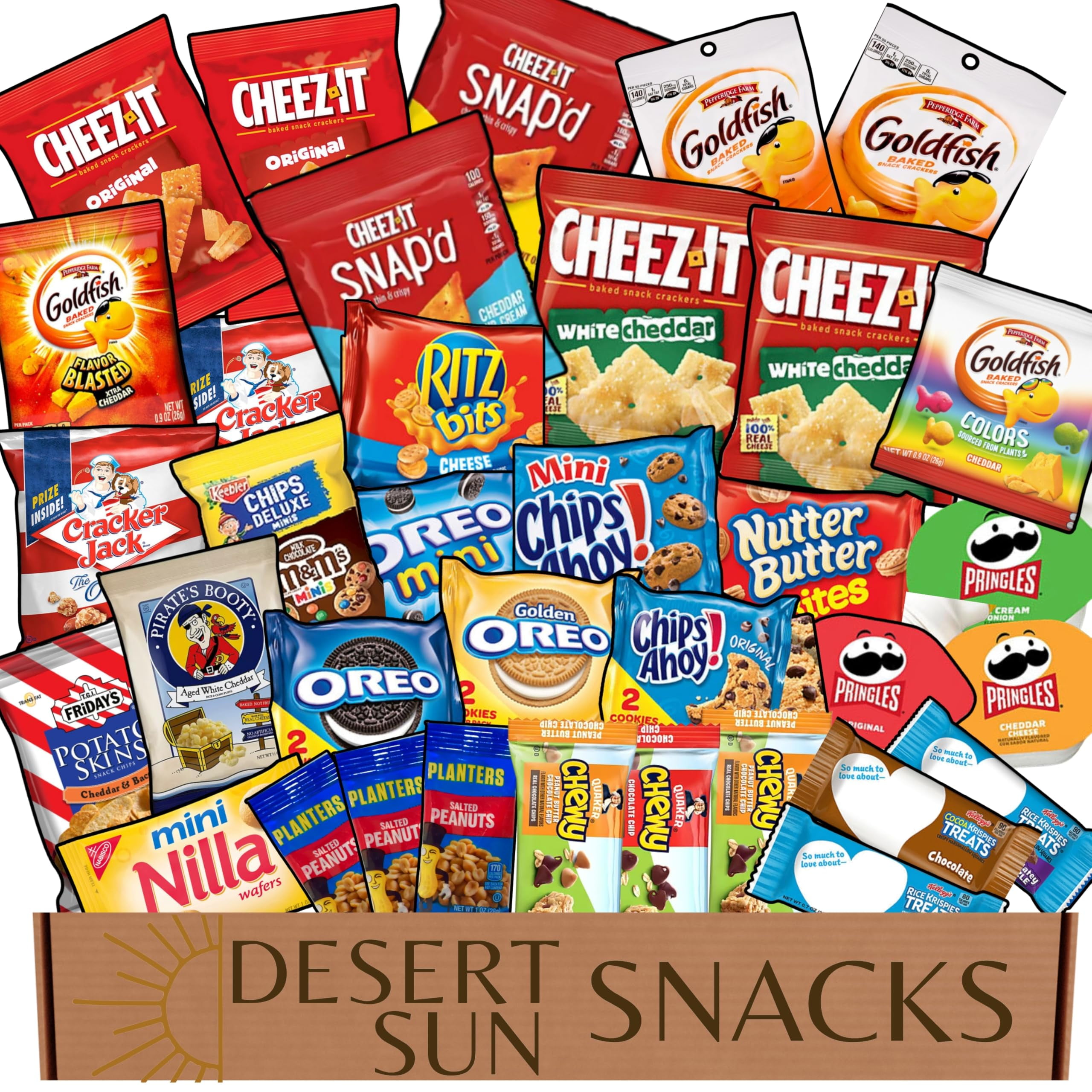 Desert Sun Variety SBF3 Pack For Adults & Kids Bulk Cookies Crackers ...