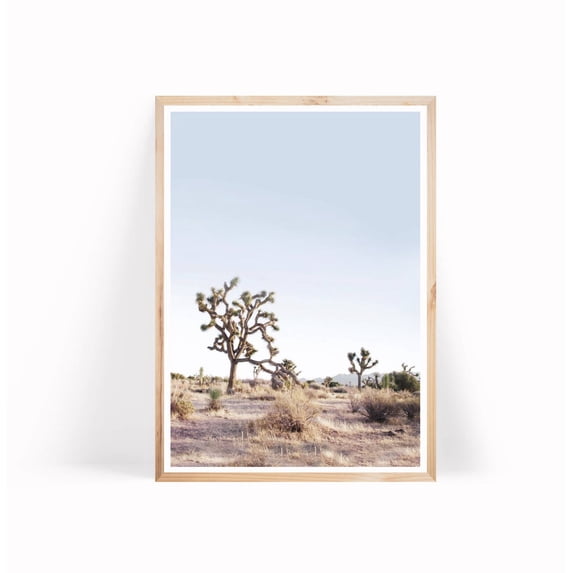 Desert Tree Poster, Joshua Tree Art Poster, Southwestern Decor, Nature ...