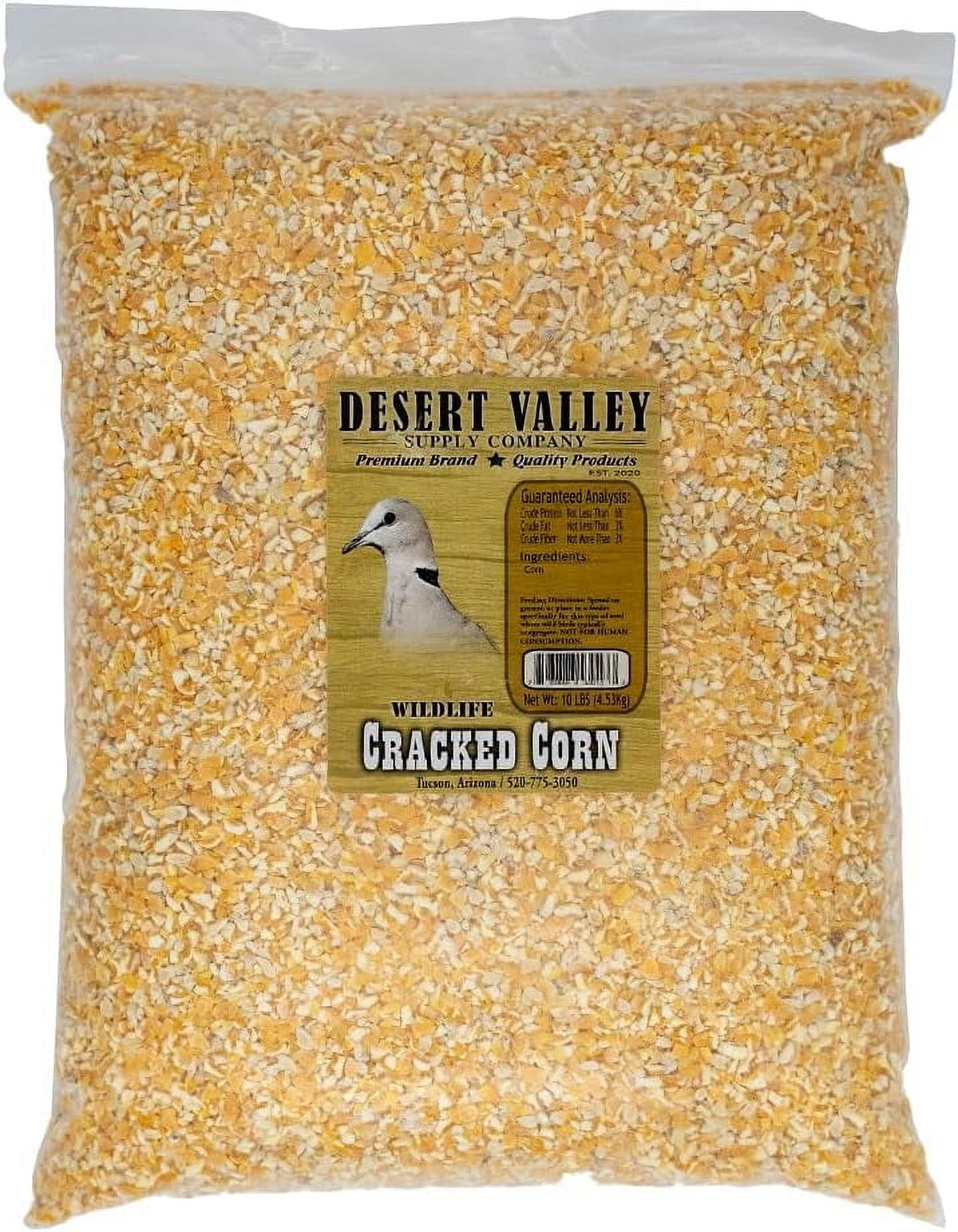 Desert Valley Premium Cracked Corn - Wild Bird - Wildlife Food ...