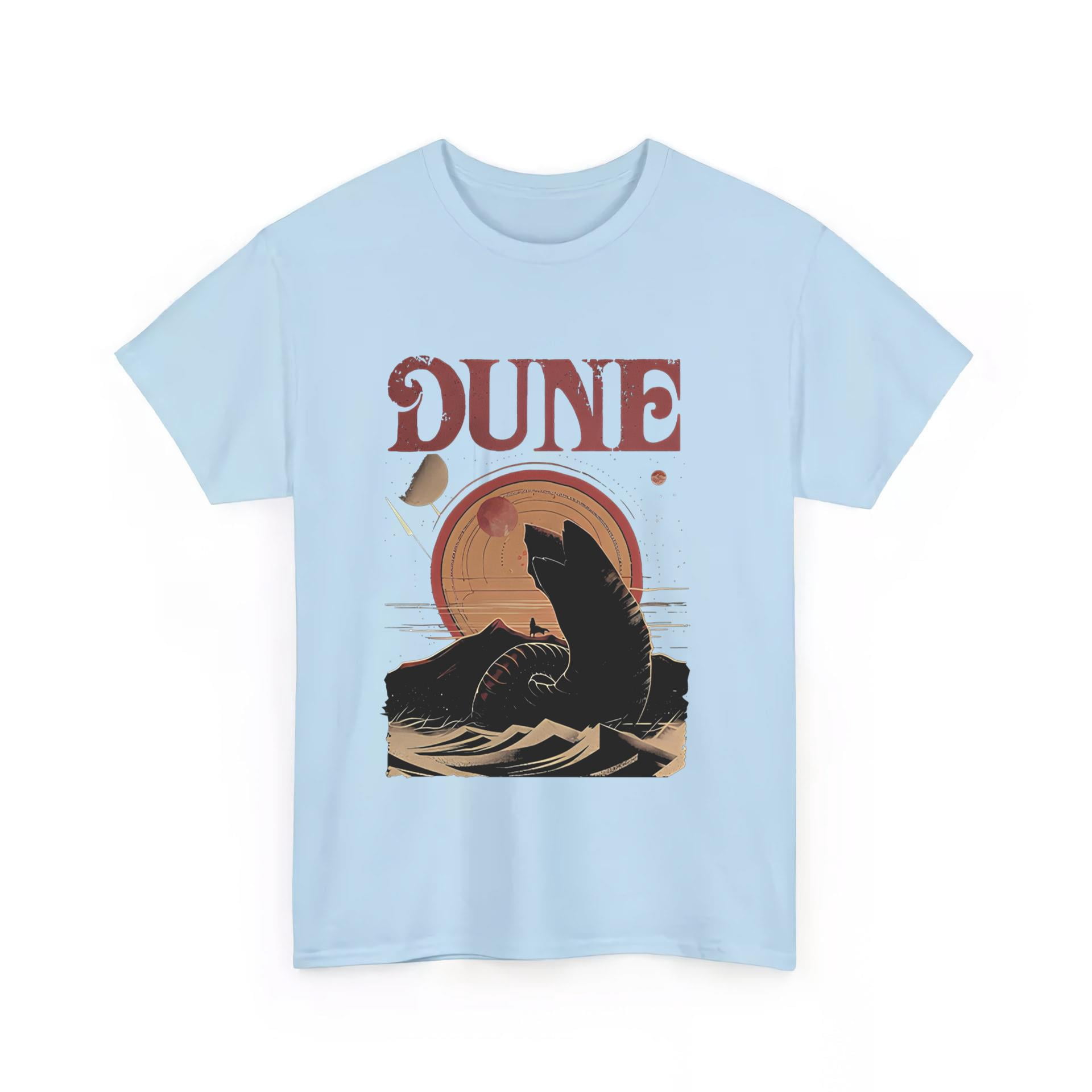 Desert Worm Legend Shirt – Sci-Fi Movie Universe Graphic Tee New ...