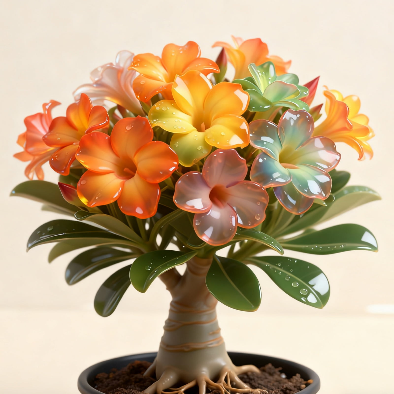 Desert rose/Adenium obesum(bulbs)-Balcony/Garden Ornament - Walmart.com