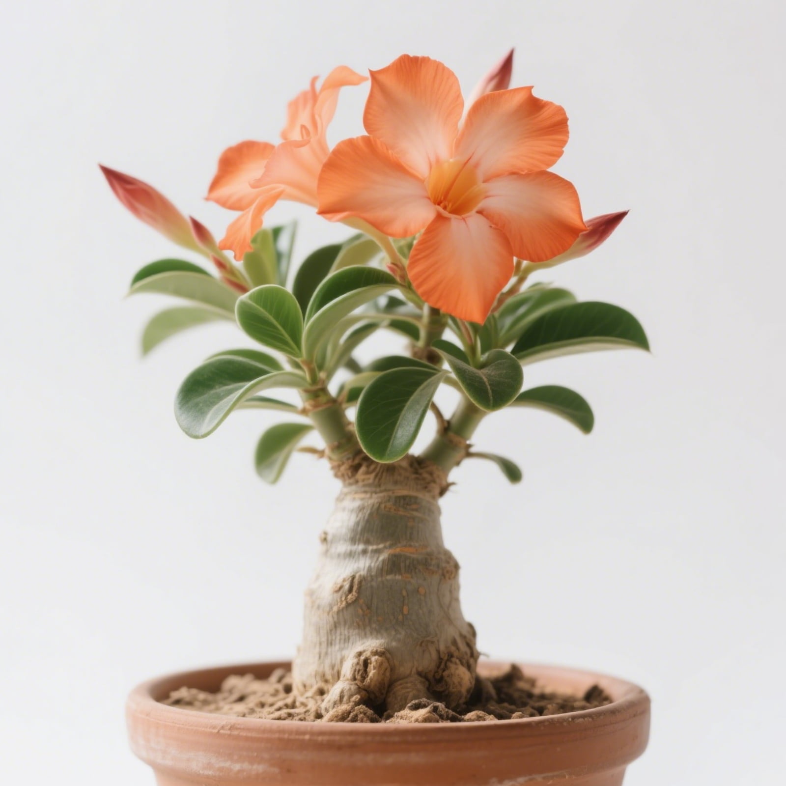Desert rose(Bulbs)-Unique Flower Shape, Suitable for Potted plants and ...