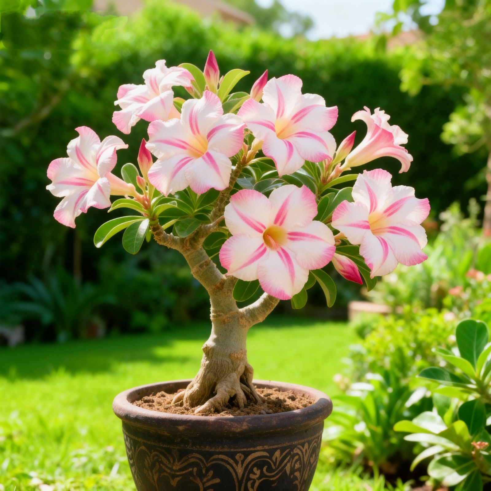 Desert rose bulbs(Adenium obesum)-Blooms every year-Premium Garden ...