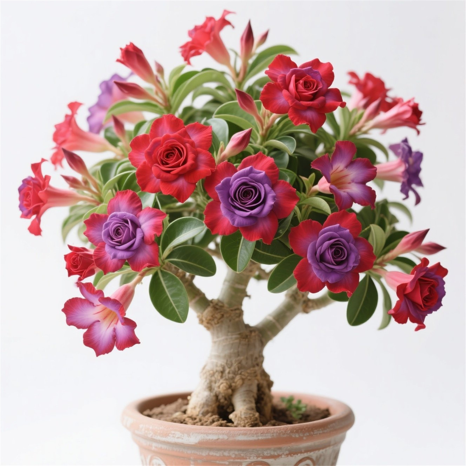 Desert rose bulbs-blooms every year-Premium Garden Stakes -fast-growing ...