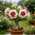 Desert rose - rich long-lasting summer blossoms - stable tall vertical ...