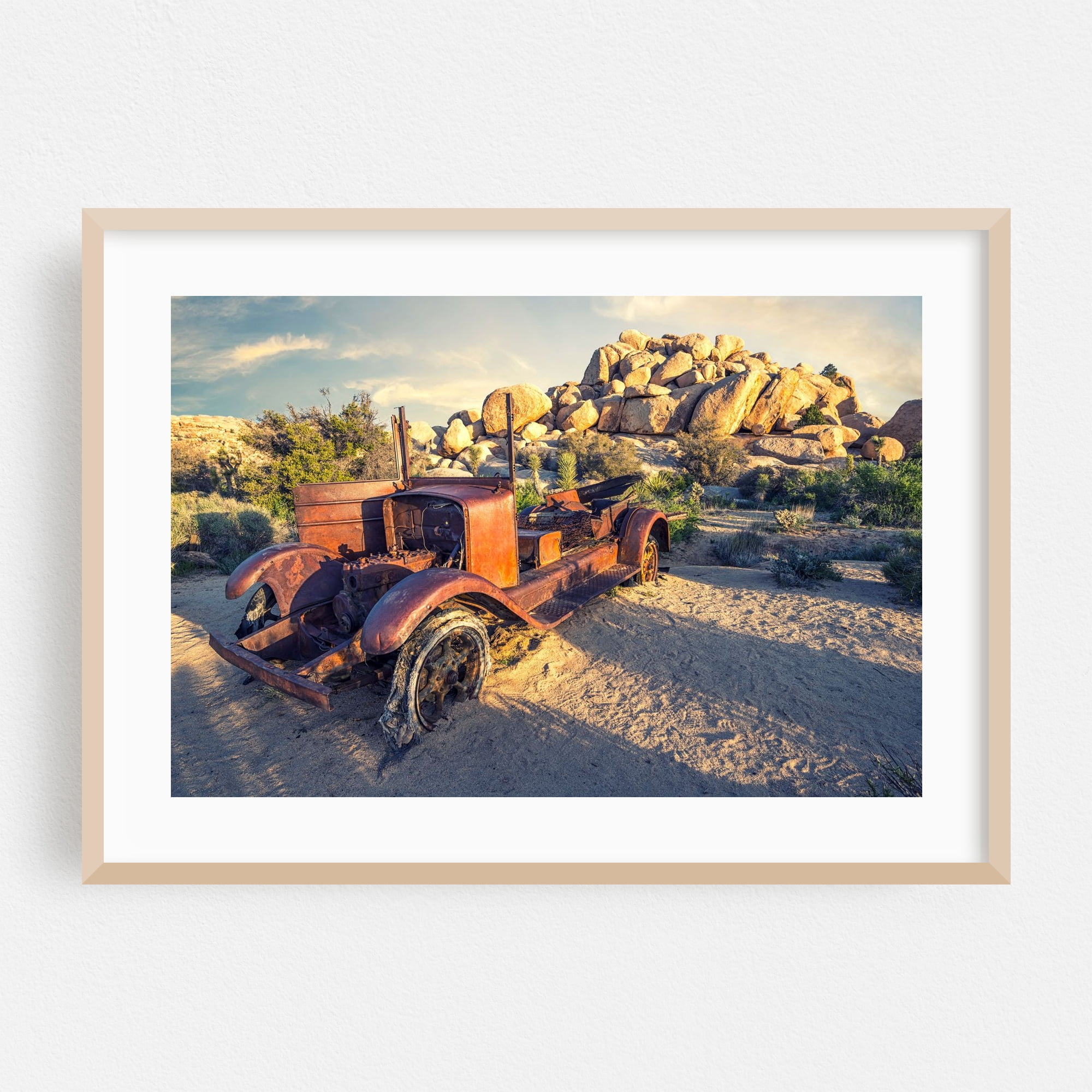 Deserted Relic - Joshua Tree California Photography Desert Vintage ...
