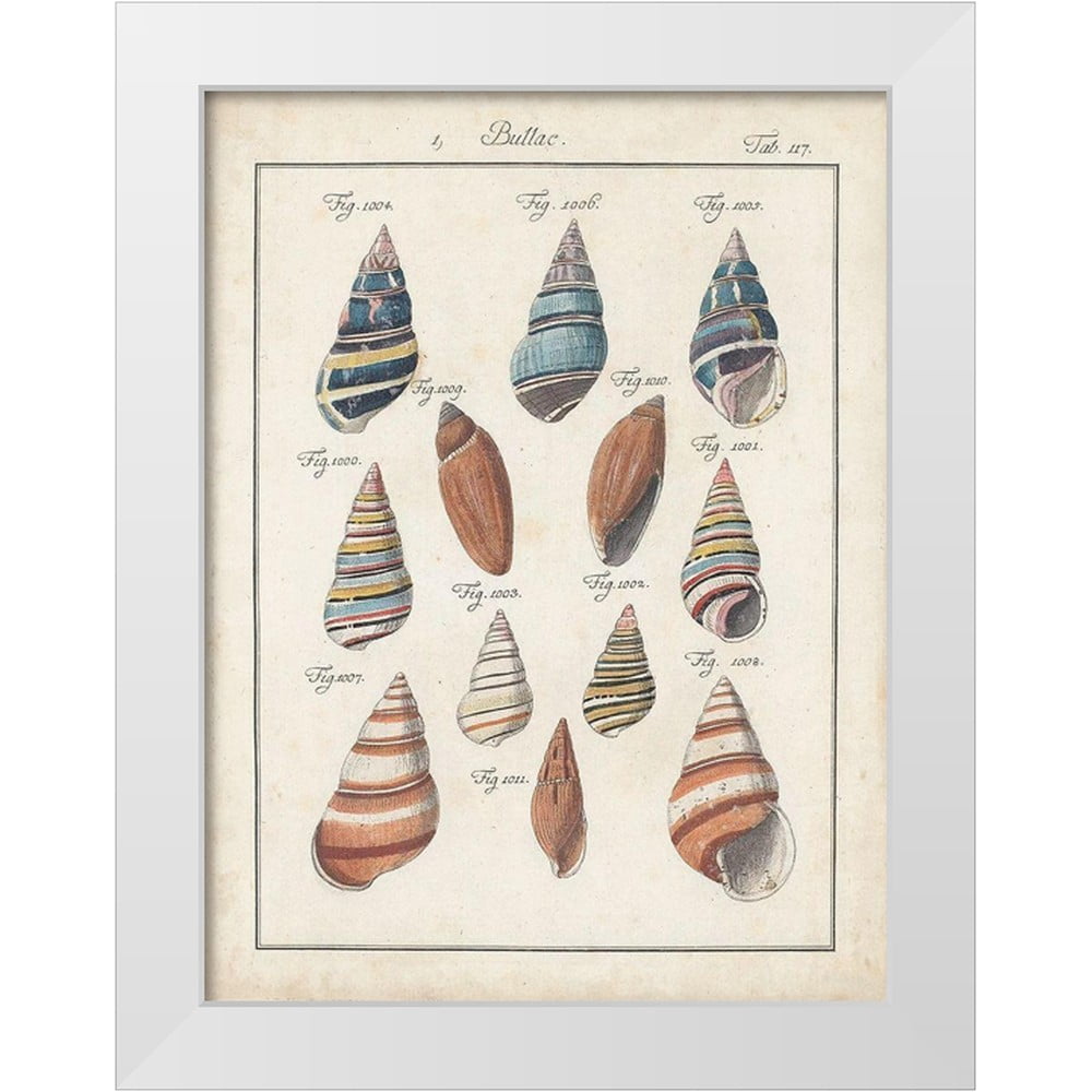Deseve, Jacques 19x24 White Modern Wood Framed Museum Art Print Titled ...
