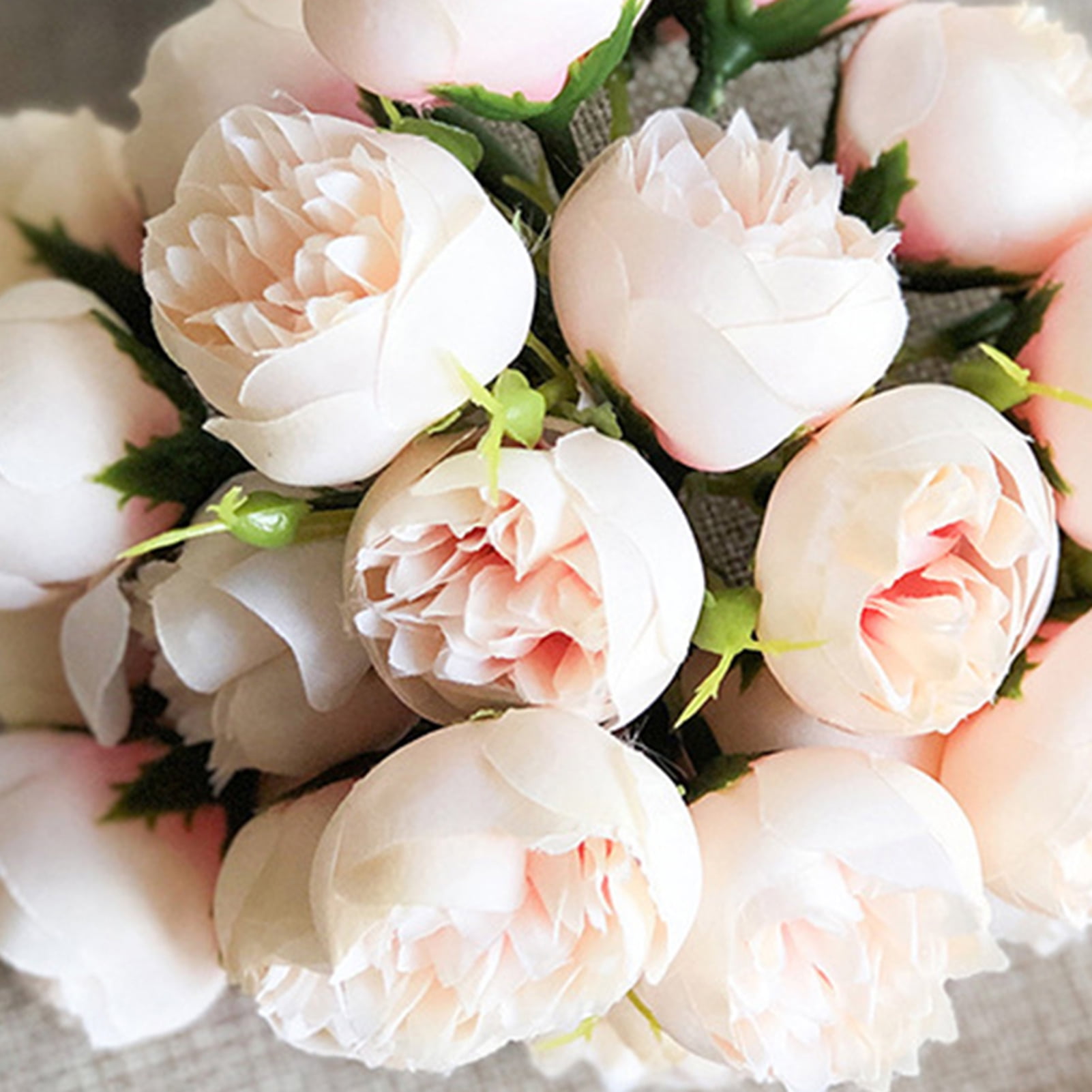 Desheus 1 Bouquet Artificial Flower Bendable No Maintenance Required ...