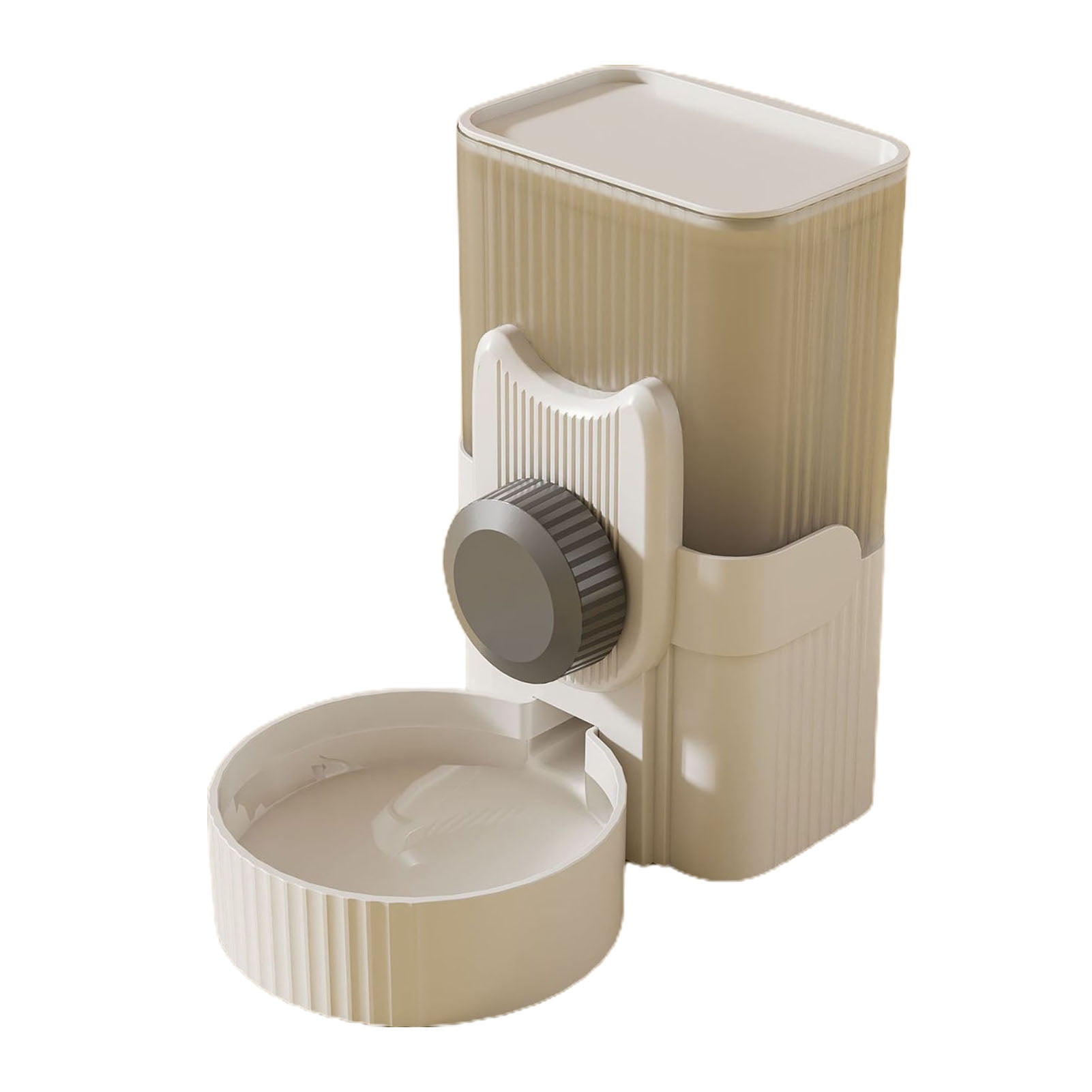 Desheus 1L Pet Feeder Automatic Pet Food/Water Dispenser Transparent ...