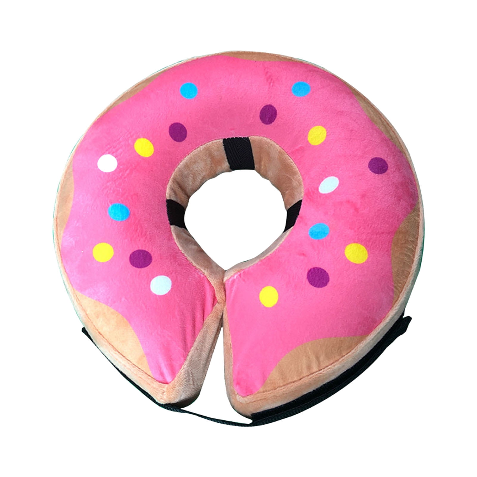 Desheus Pet Collar Cartoon Printing Fastener Tape Adjustment Inflatable ...