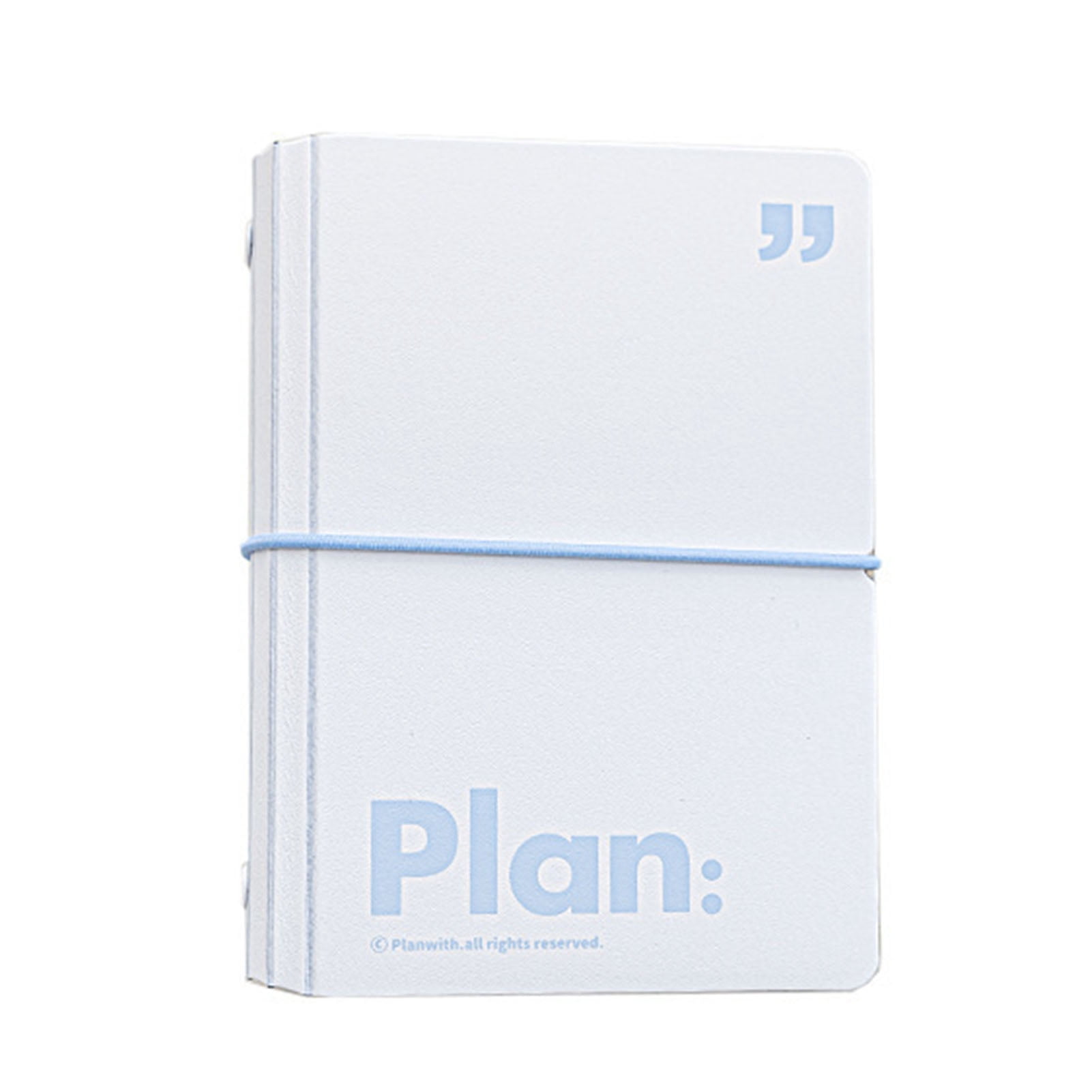 Desheus Portable Binder Planner with Clear Pocket Thick Eye Protection ...