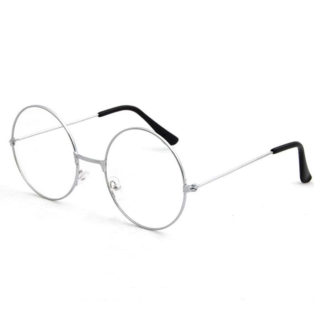 Desheus Vintage Women Men Round Circle Metal Spectacles Optical Glasses ...